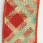 2.5" Red Green Emerald Sally Plaid Ribbon on 10 Yard Roll - Kelea's Florals