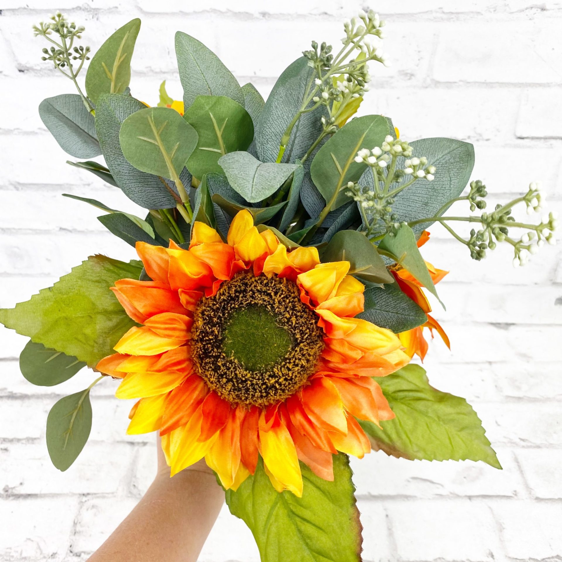 Fall Orange Sunflower Bundle - Kelea's Florals