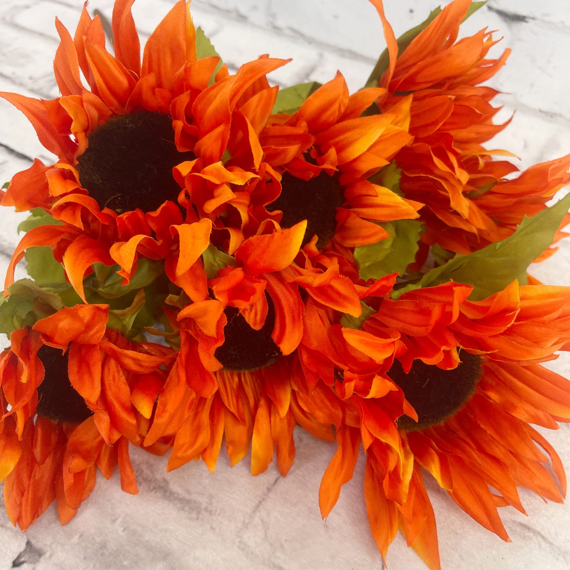 Orange Sunflower Bush - Kelea's Florals