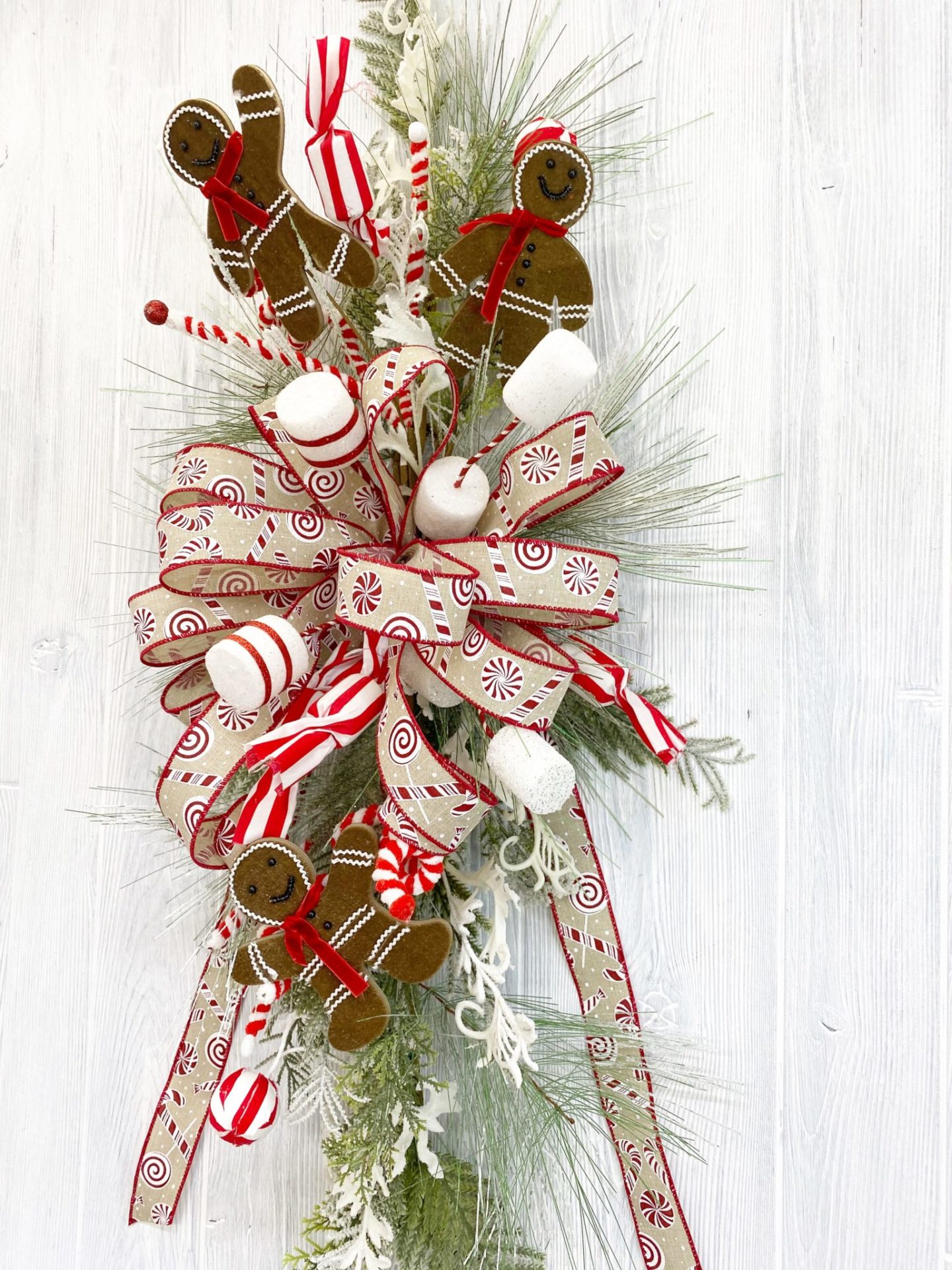 Christmas Candy Swag Kit - Kelea's Florals