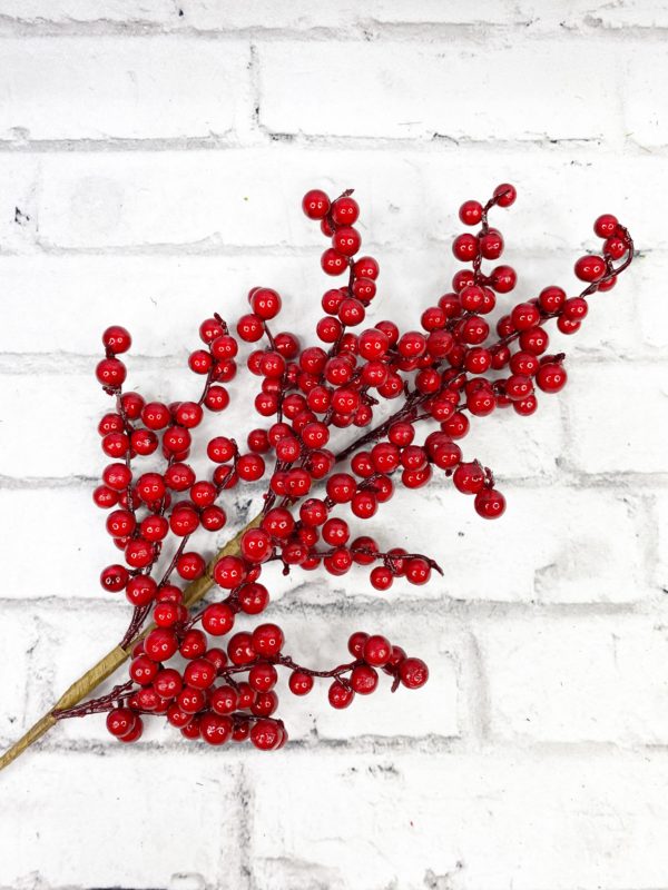 Red Berry Stem - Kelea's Florals