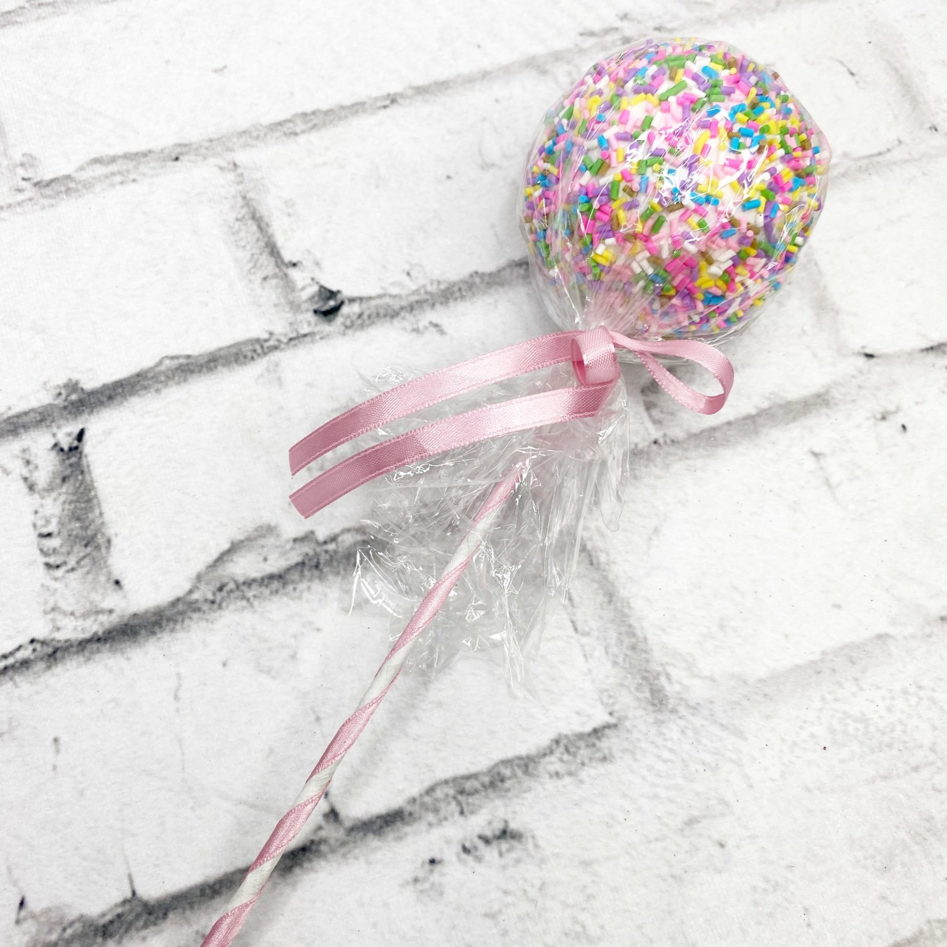 Multi Color Sprinkle Cake Pop Pick - Kelea's Florals