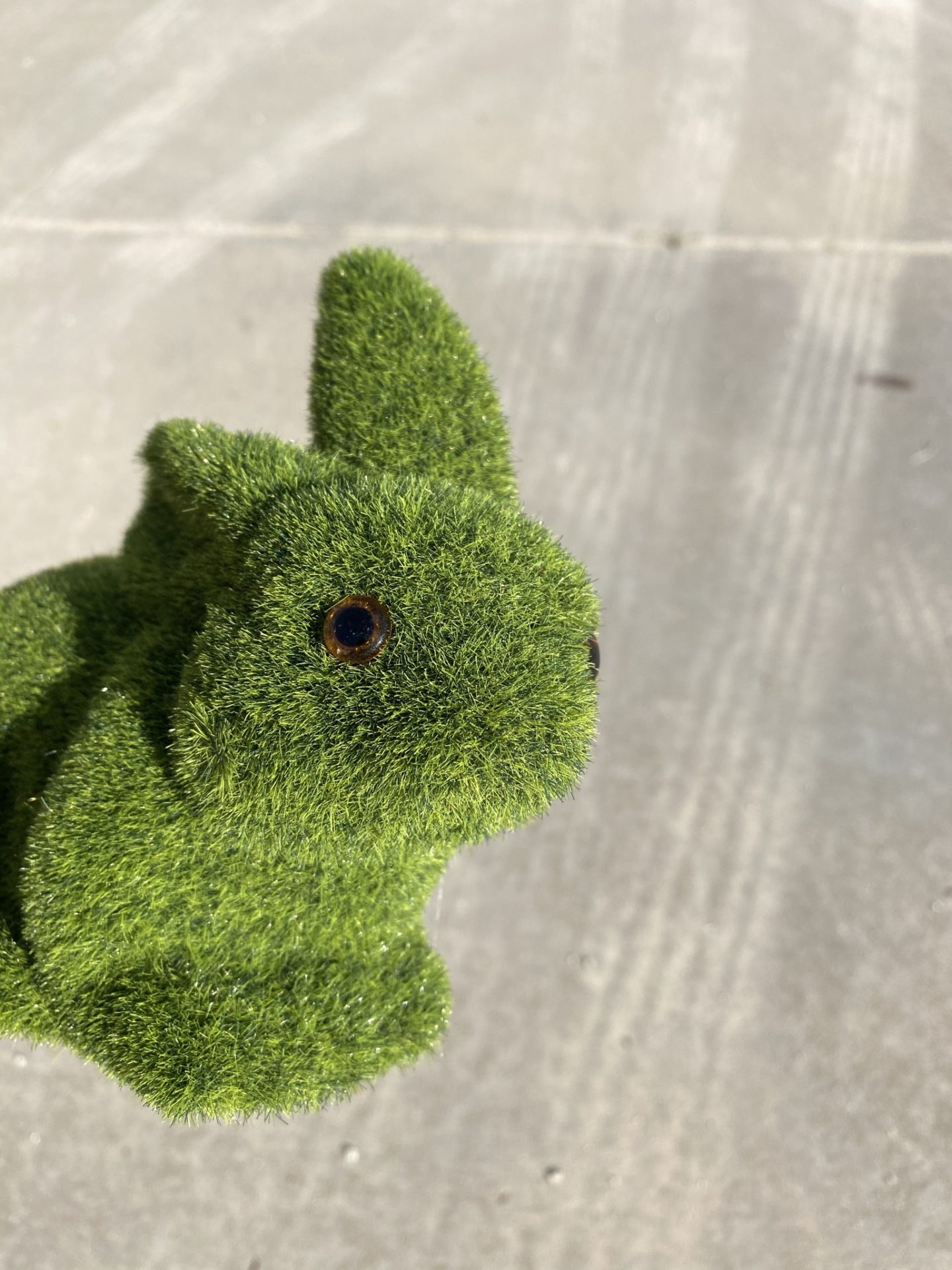 Small Green Moss Rabbit - Kelea's Florals