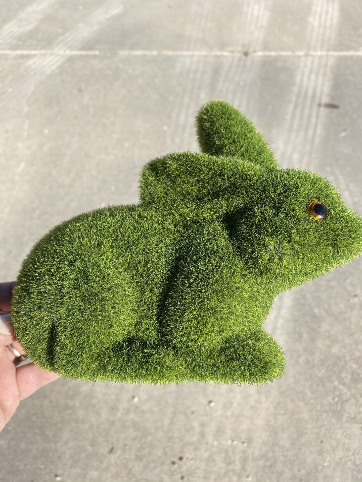 Small Green Moss Rabbit - Kelea's Florals