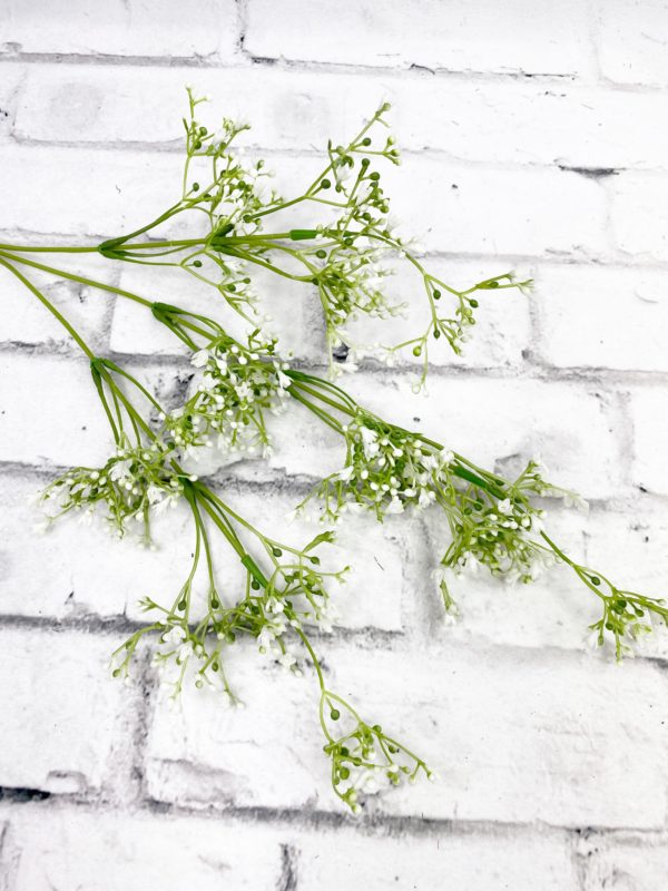 White 27" Gypso Stem - Kelea's Florals