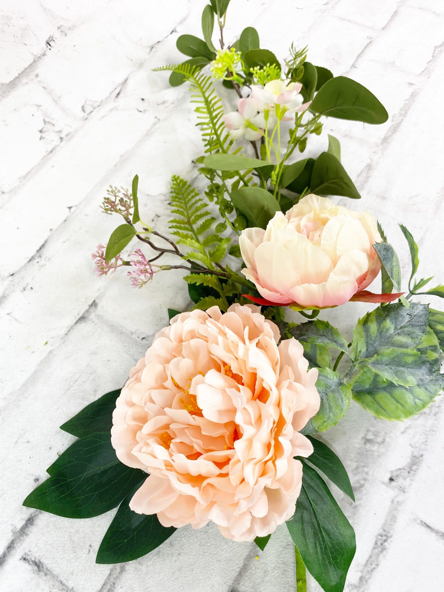 Peach Peony Stem - Kelea's Florals