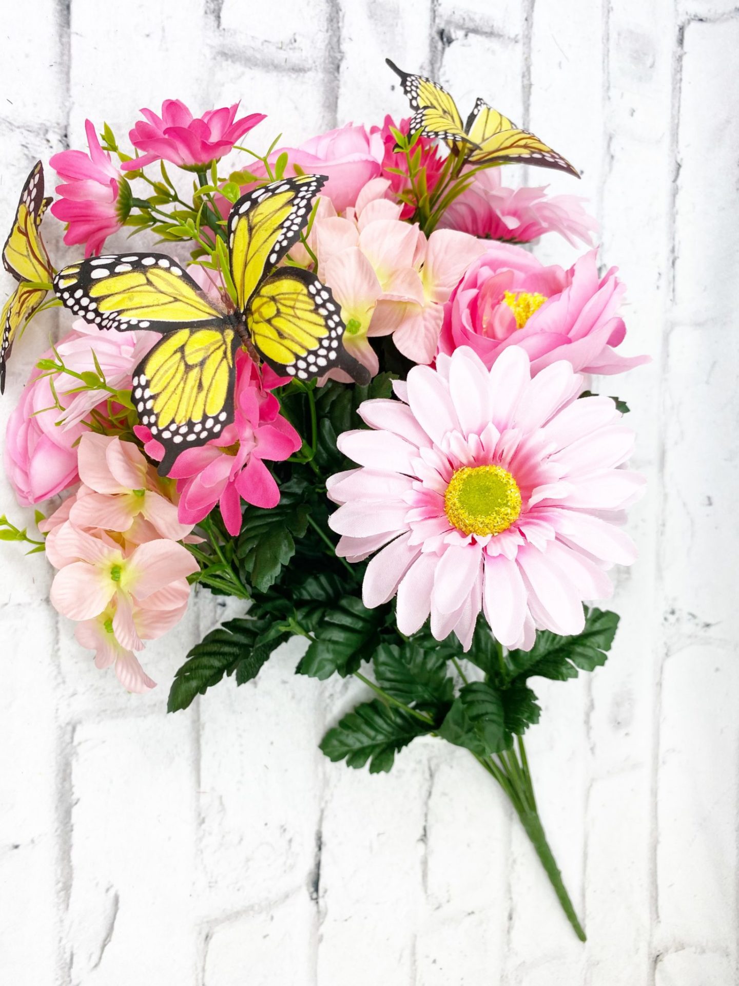 Pink Hydrangea Butterfly Bush - Kelea's Florals