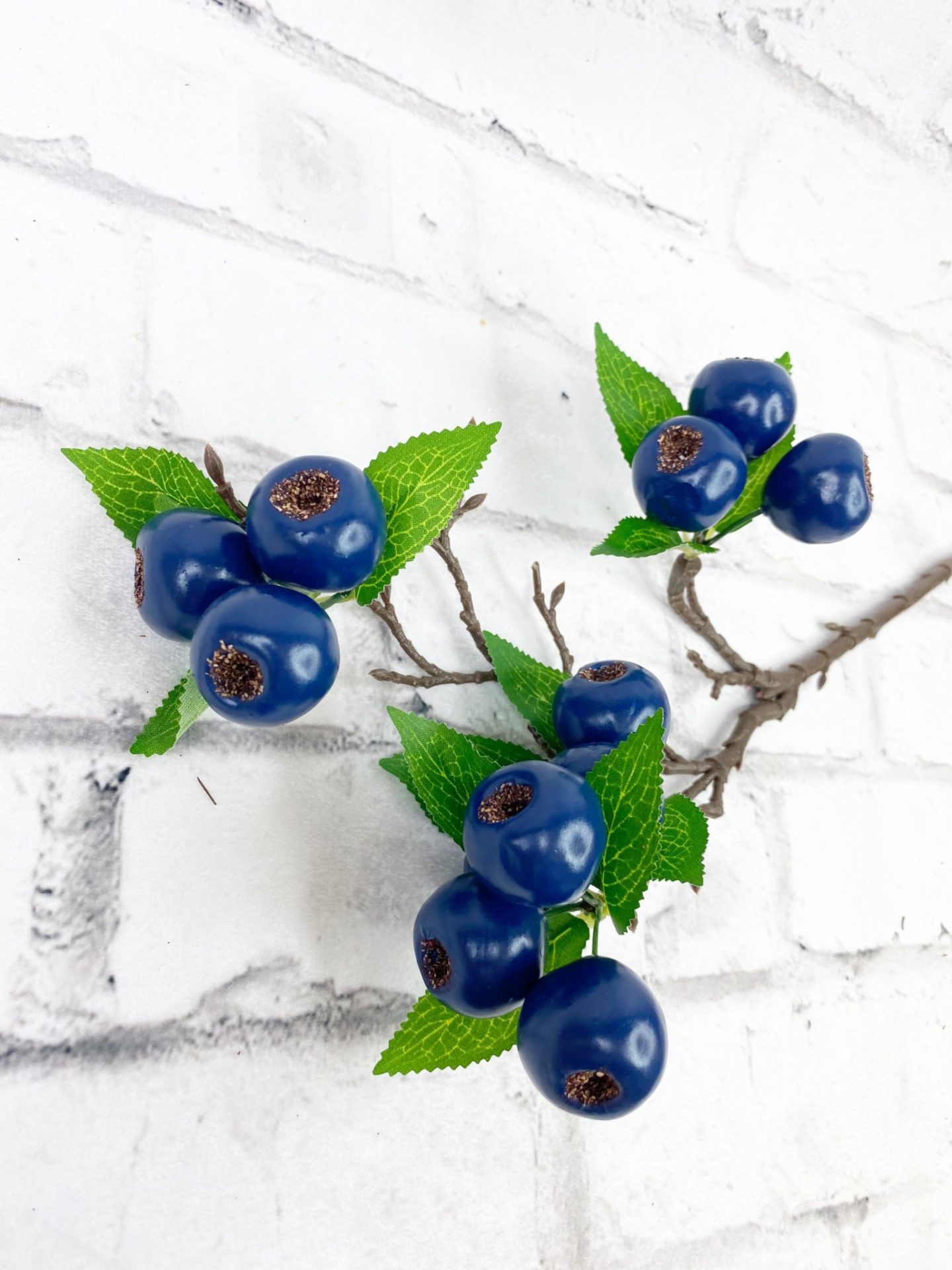 Large Blue Berry Stem - Kelea's Florals