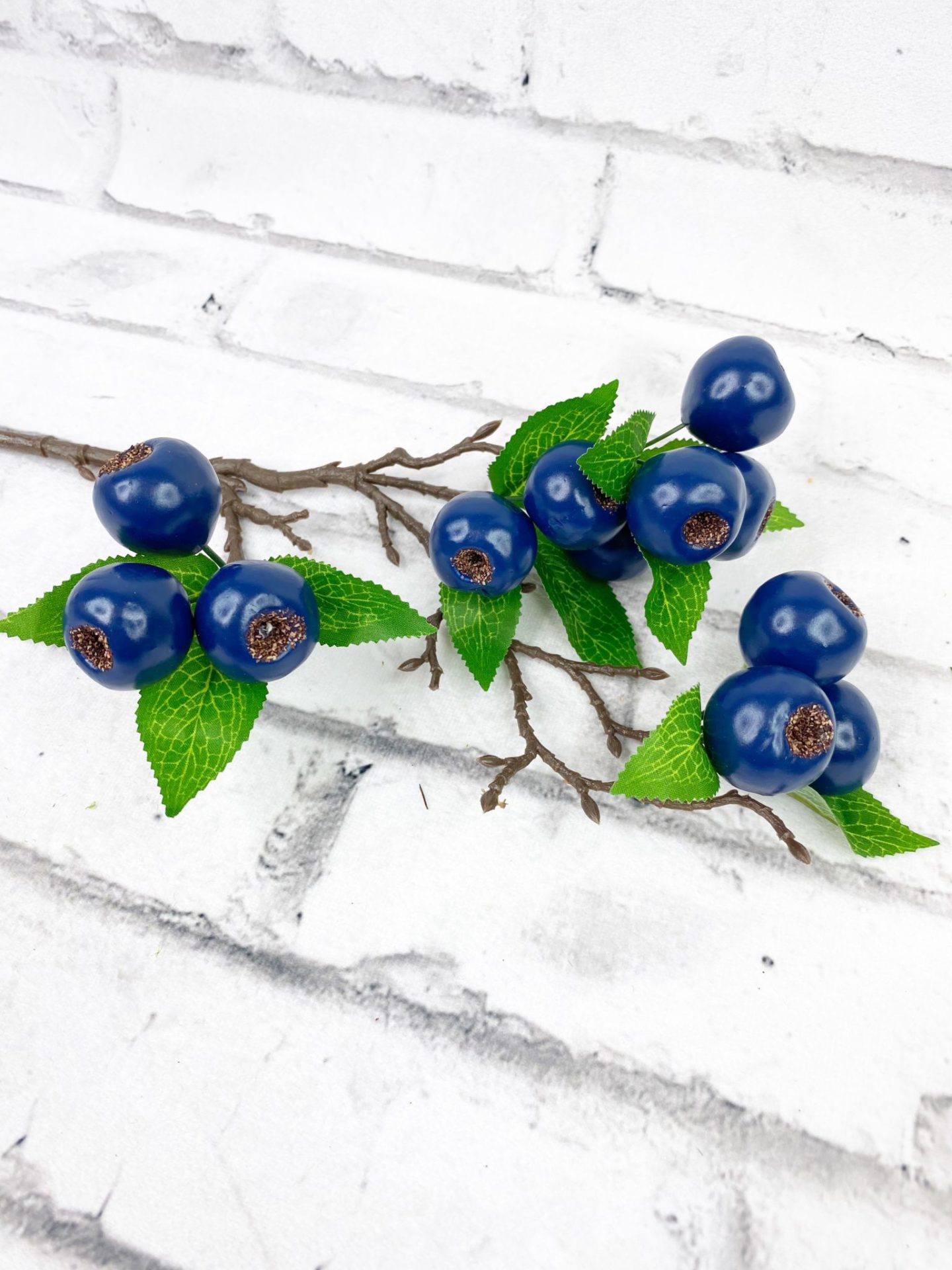Large Blue Berry Stem - Kelea's Florals