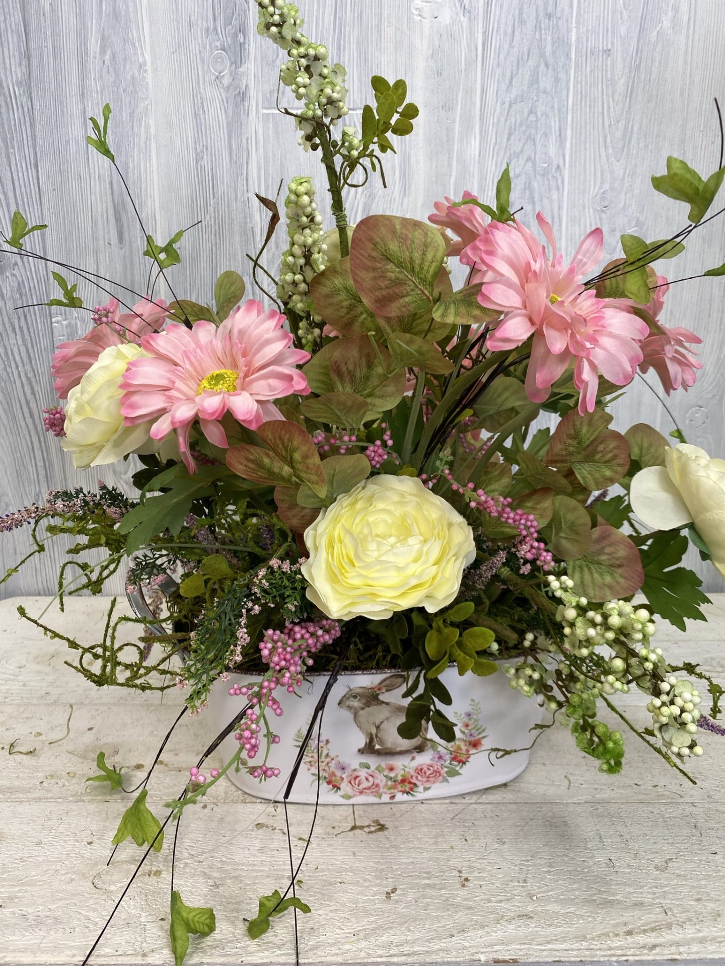 Design School Traditional Spring Floral Arrangement - Kelea's Florals