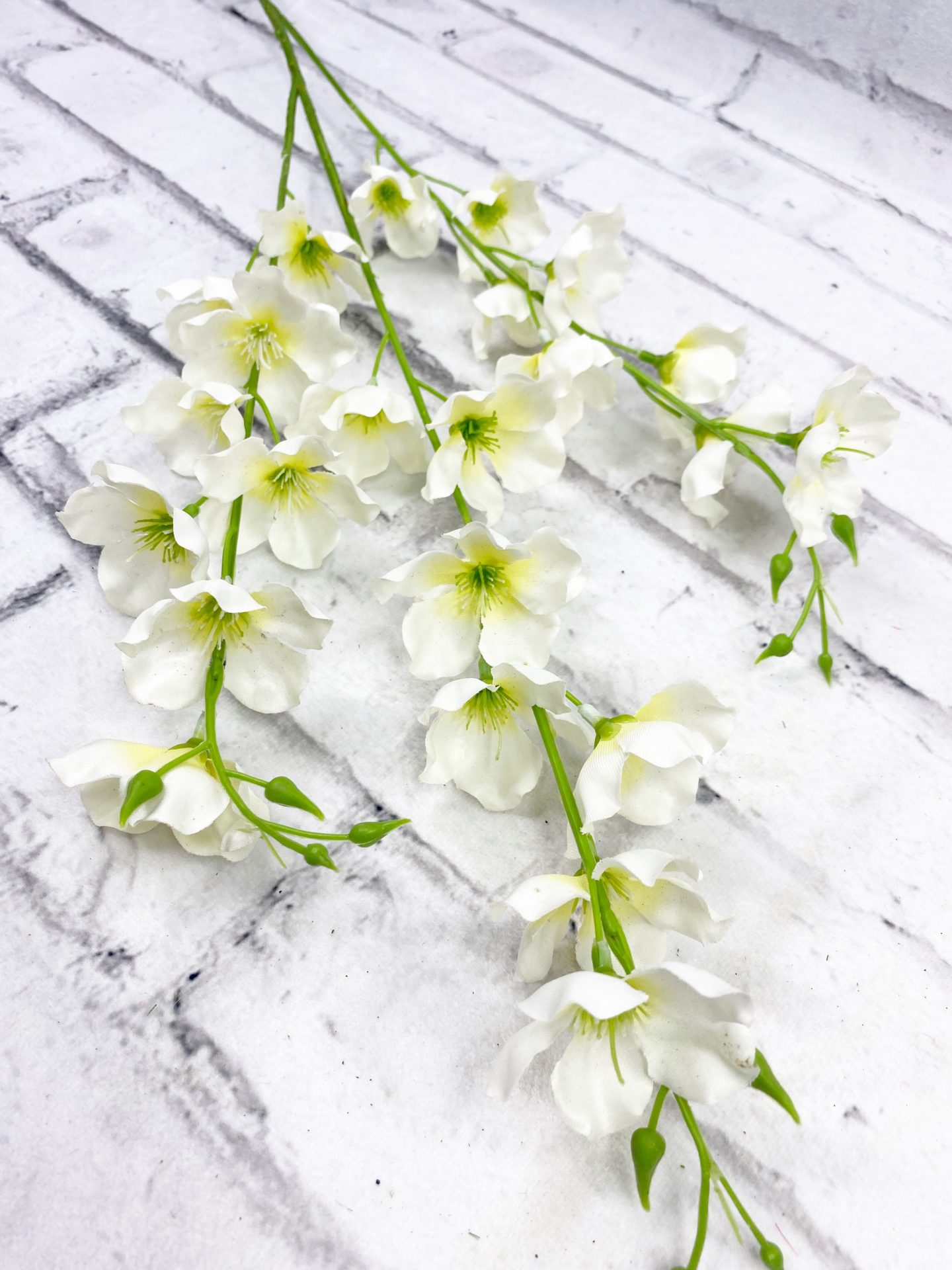 Cream Apple Blossom Stem - Kelea's Florals