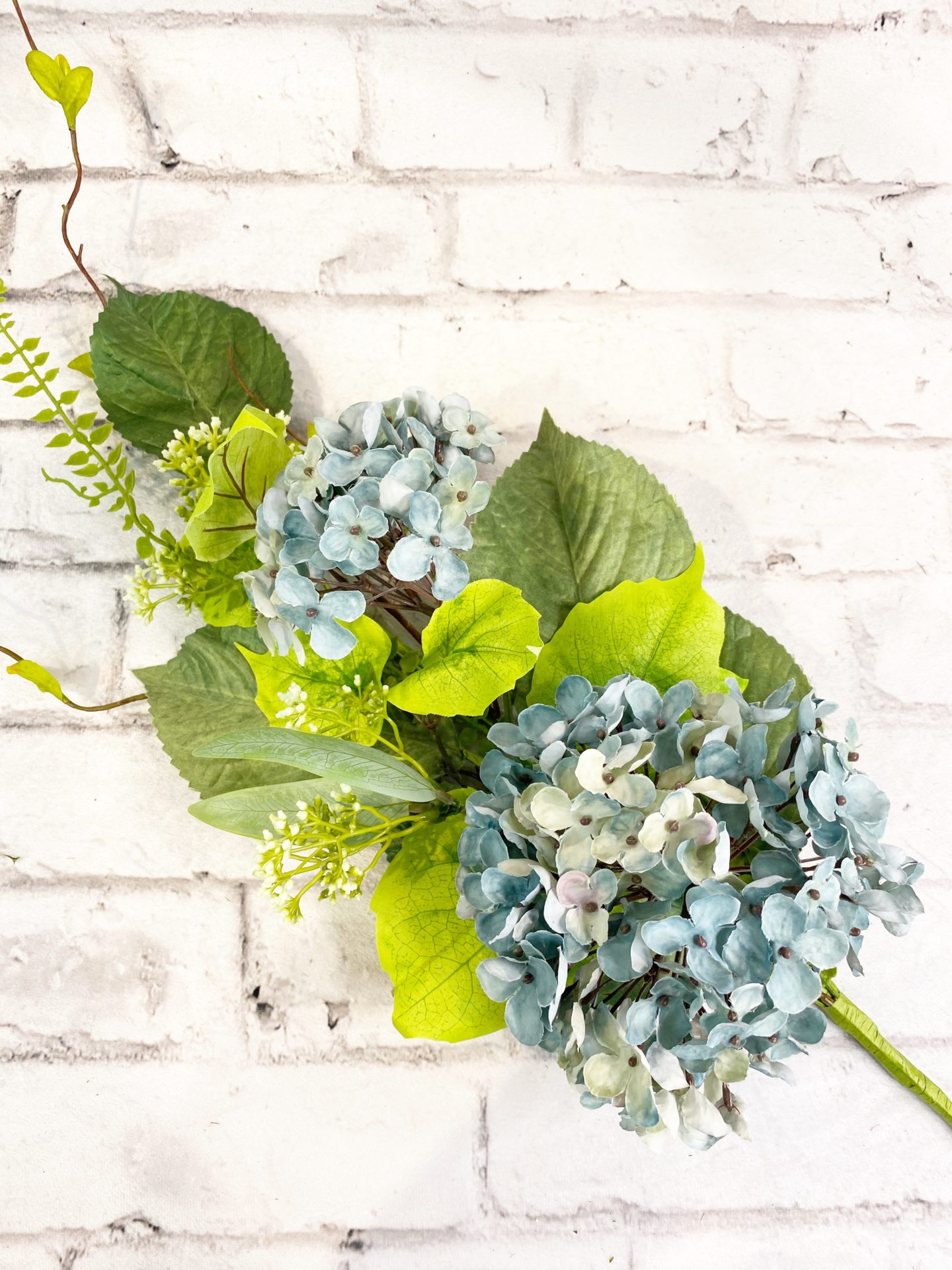 Blue Hydrangea Spray - Kelea's Florals