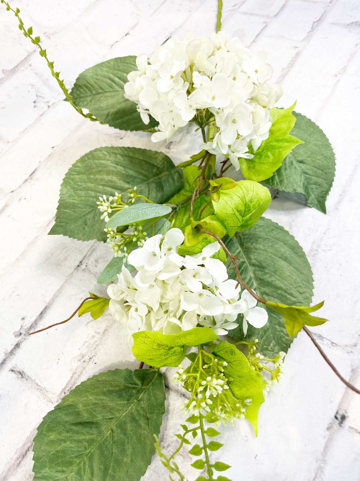 Hydrangea Spray Cream - Kelea's Florals