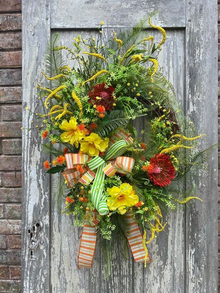 Tropical Paradise Wreath Supply List - Kelea's Florals