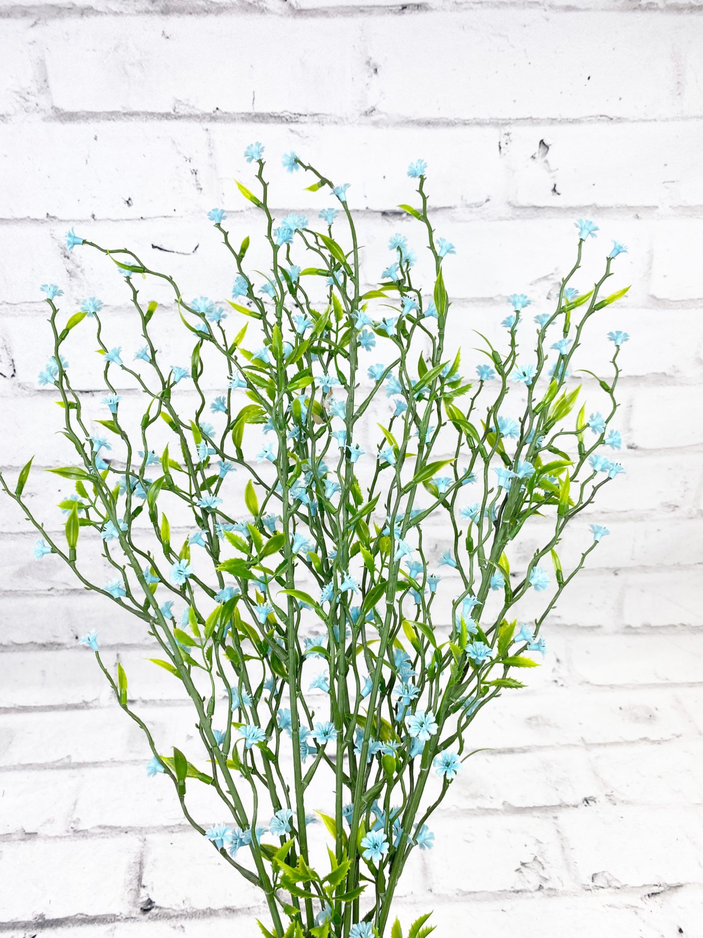 Baby Blue Twig Flower Spray - Kelea's Florals