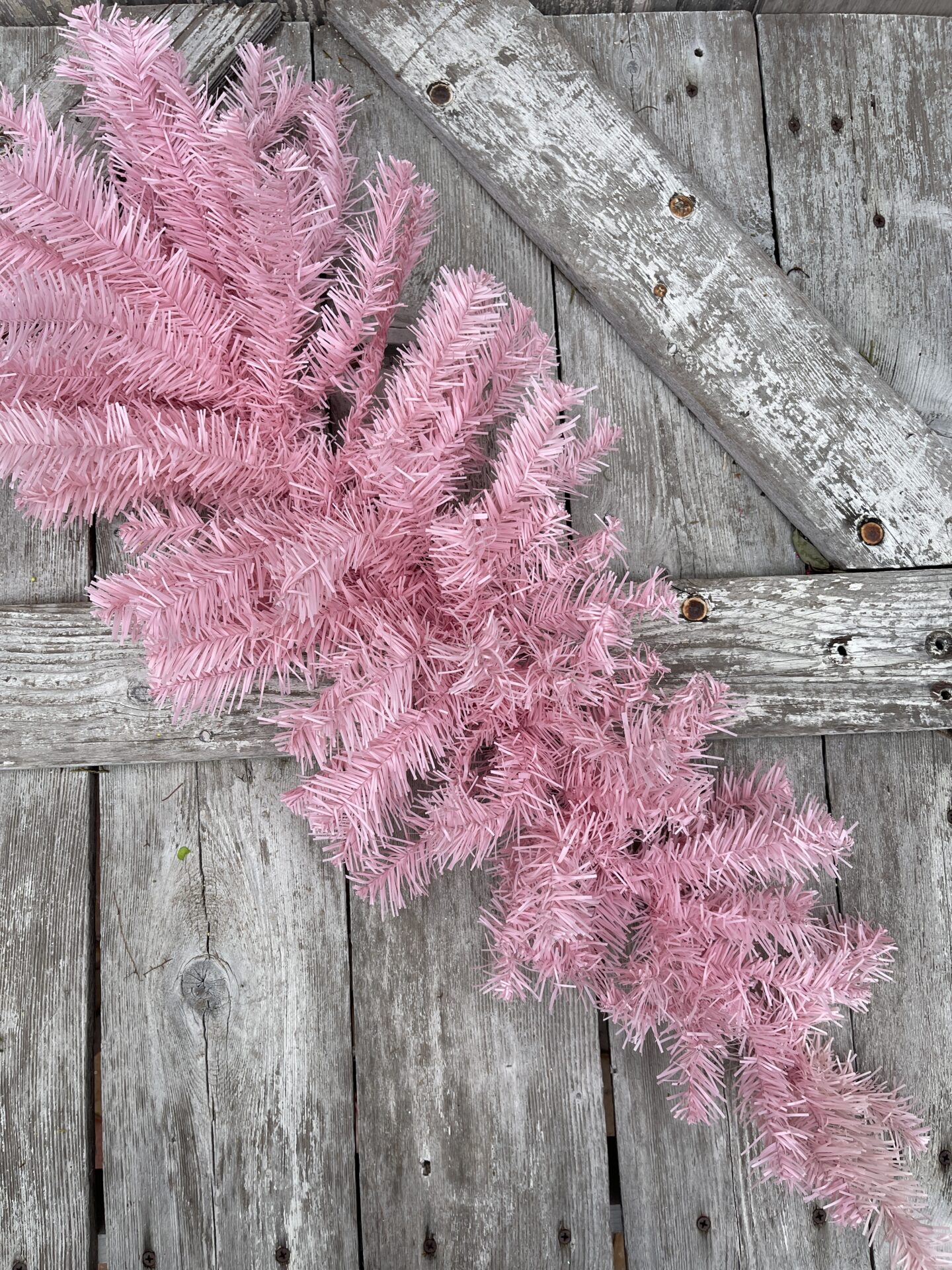 Medium 24" Pink Swag Base - Kelea's Florals