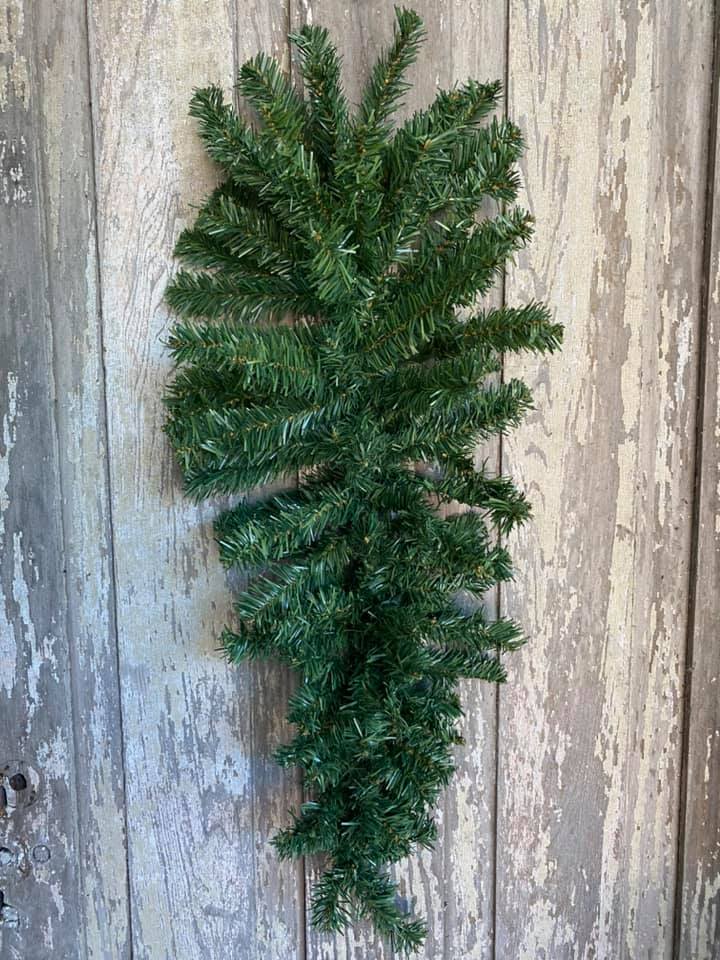 Medium Green 24" Swag Base - Kelea's Florals