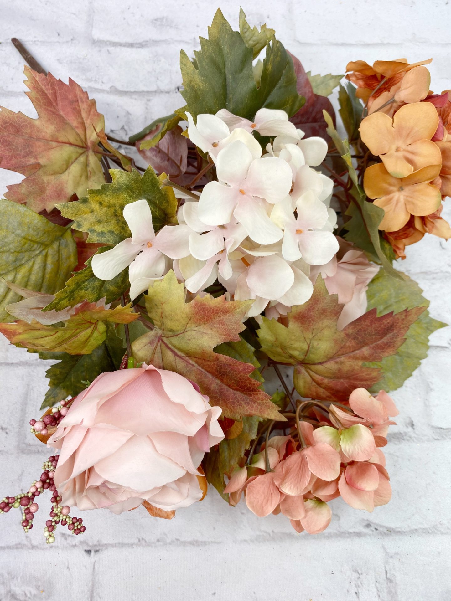 Hydrangrea with Rose Bush - Kelea's Florals