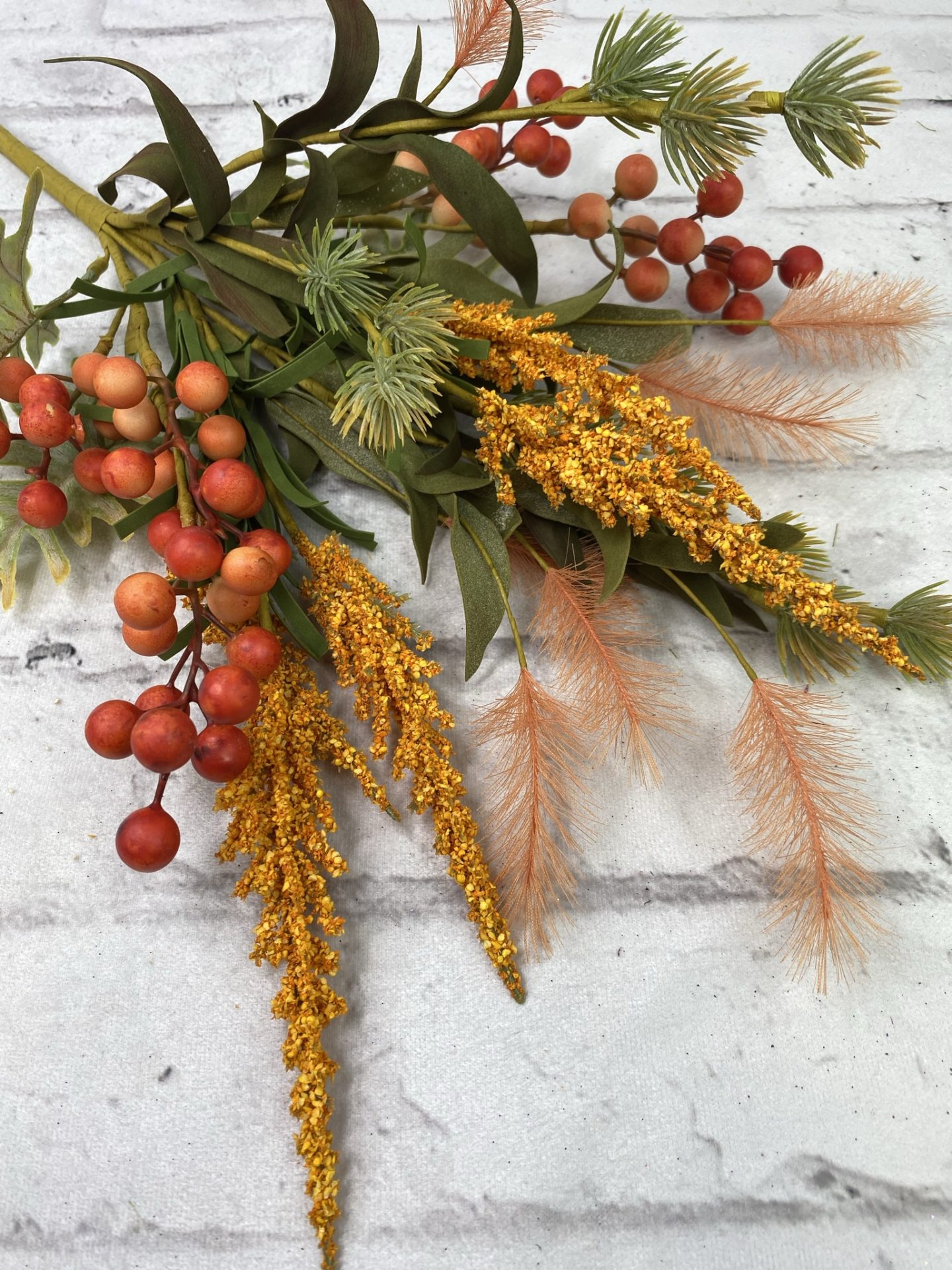 Orange Mixed Heather Berry Bush - Kelea's Florals