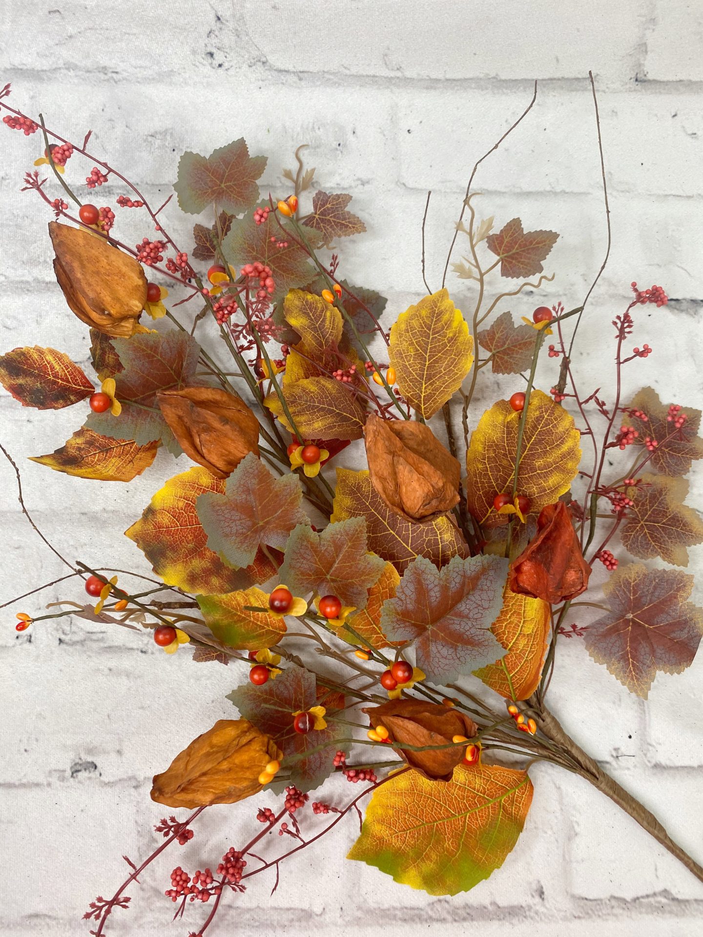 Fall Maple Berry Stem - Kelea's Florals