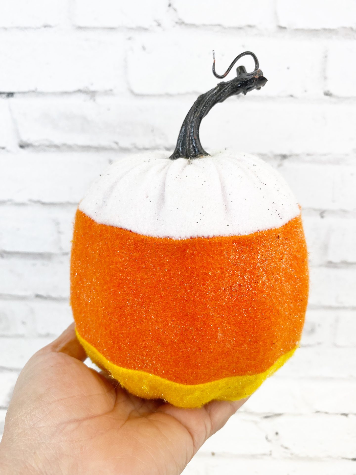 Small Candy Corn Pumpkin - Kelea's Florals