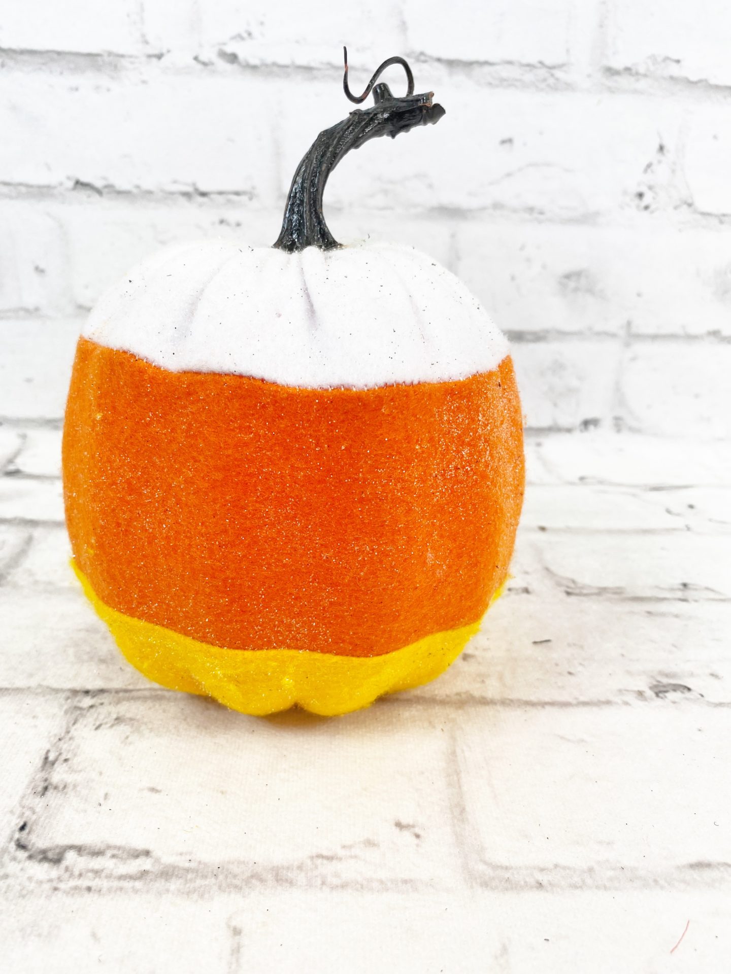 Small Candy Corn Pumpkin - Kelea's Florals