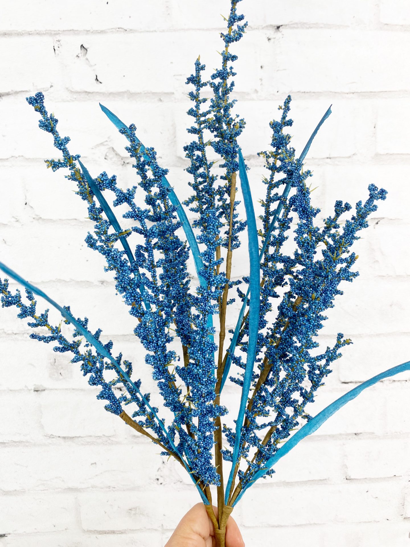 Blue Feather Reed Grass Spray - Kelea's Florals