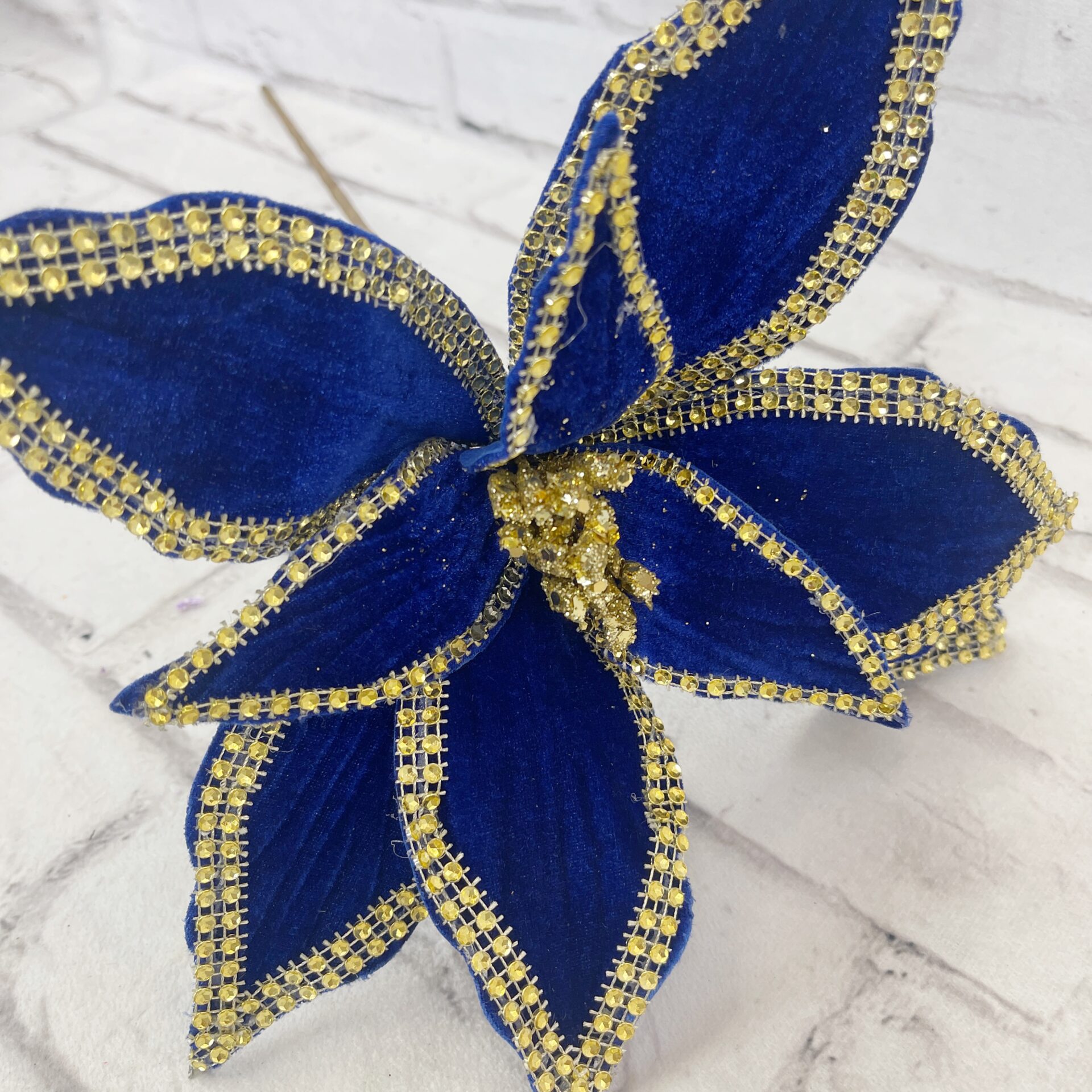 Velvet Holly Leaf Pick - Kelea's Florals