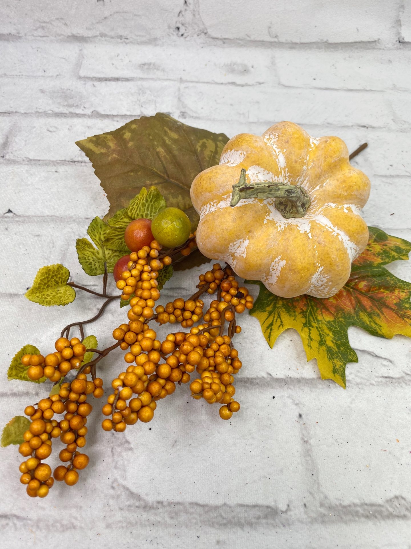 Orange Pumpkin Berry Pick - Kelea's Florals