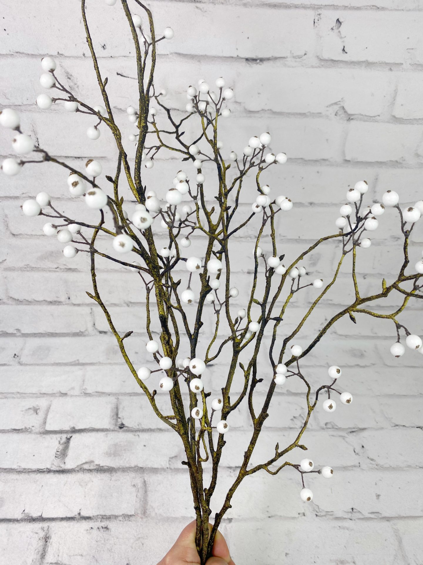 White Berry Twig - Kelea's Florals