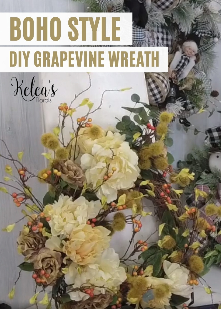 BoHo Fall Wreath - Kelea's Florals