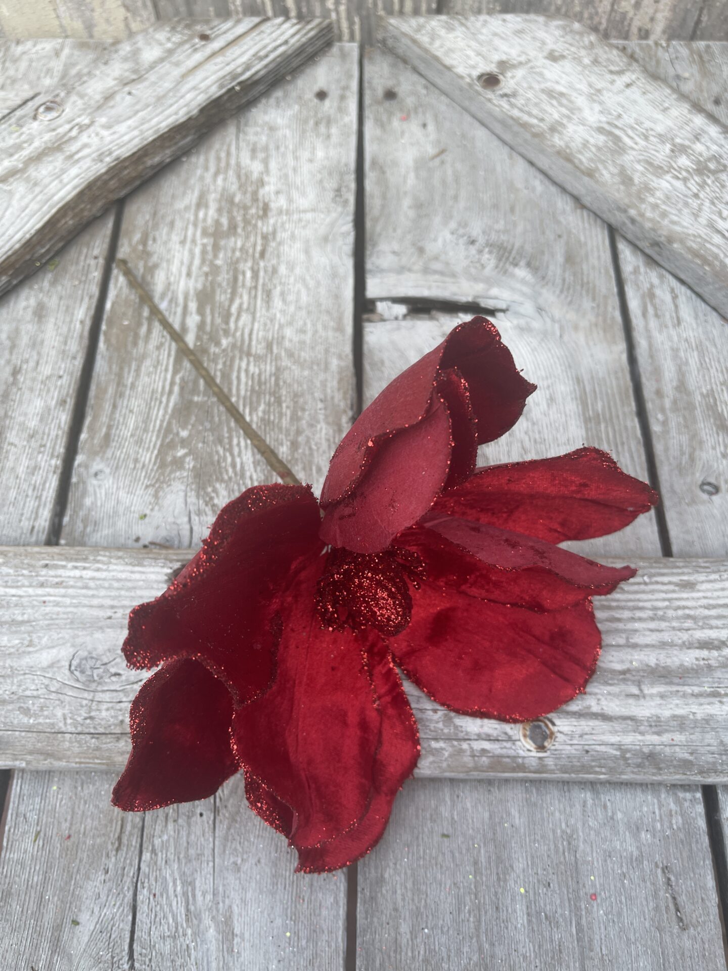 Red Velvet Magnolia Pick - Kelea's Florals
