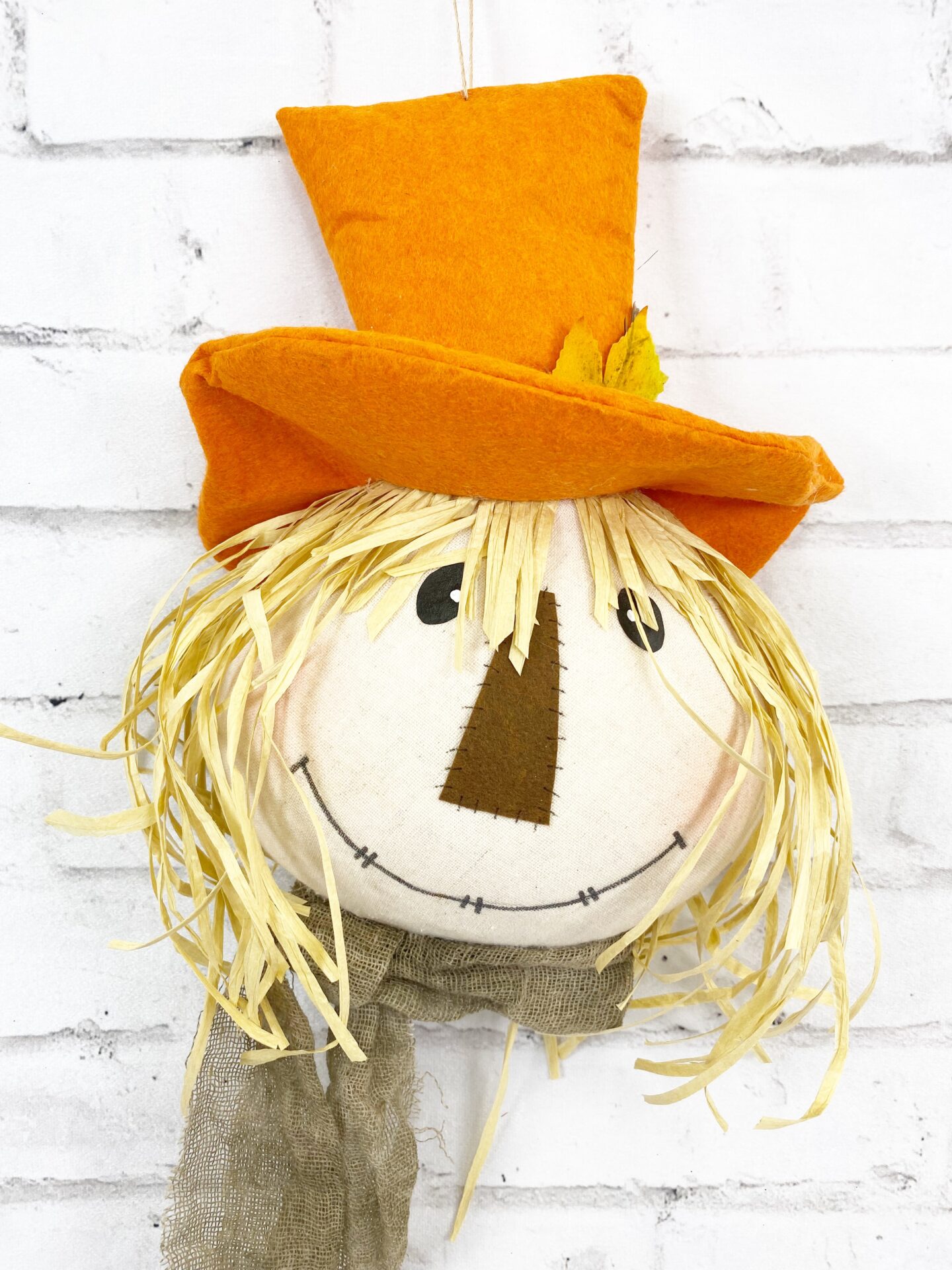 Orange Scarecrow Head - Kelea's Florals