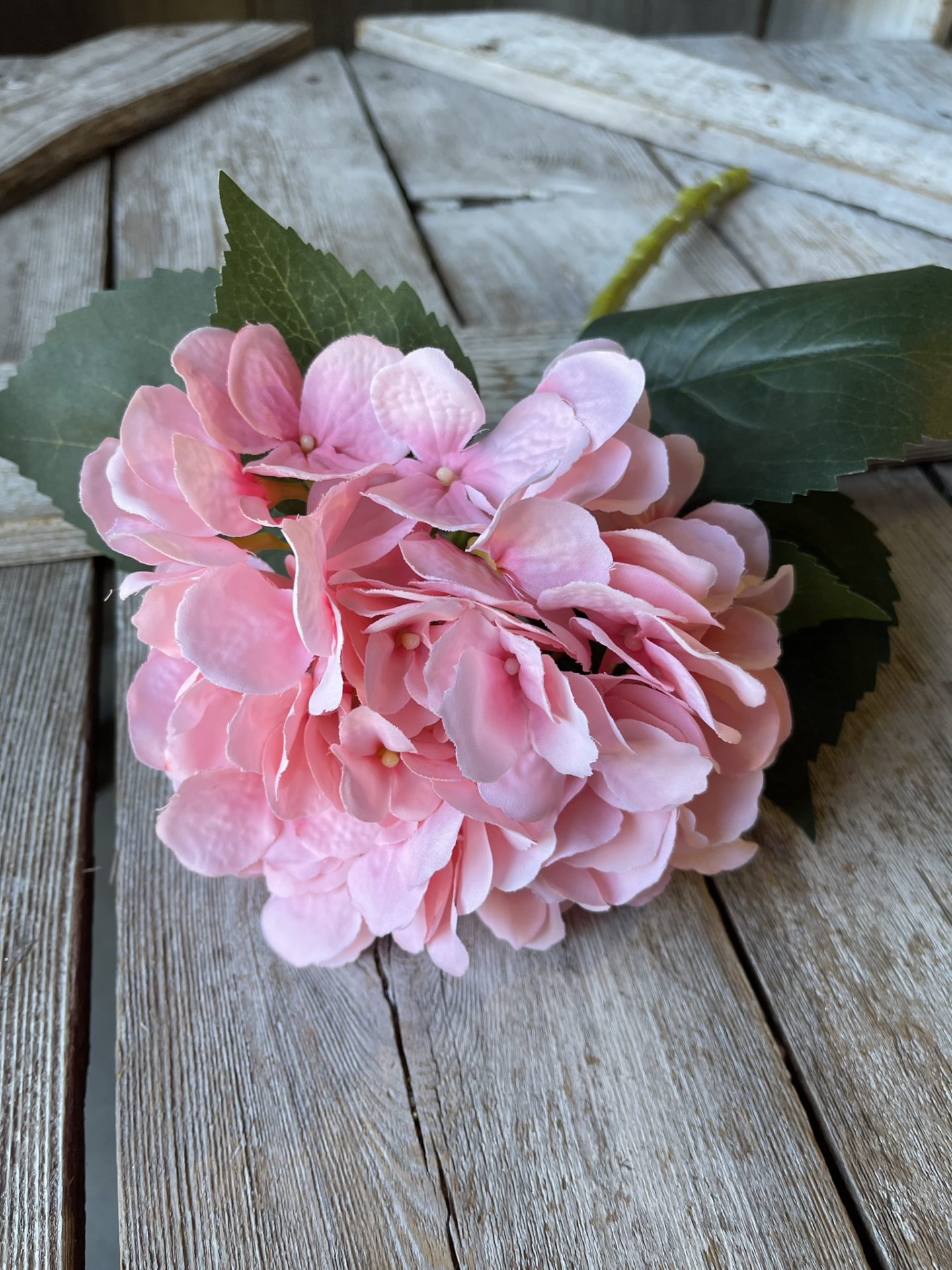 Pink Hydrangea Stem - Kelea's Florals