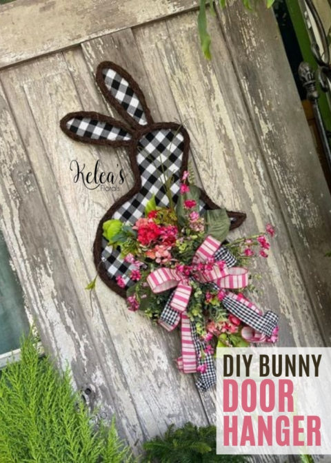 DIY Buffalo Check Bunny - Kelea's Florals