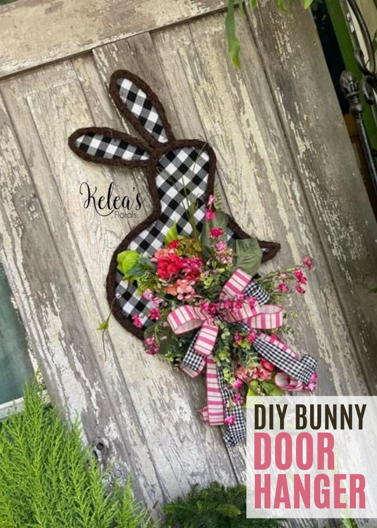 DIY Buffalo Check Bunny - Kelea's Florals
