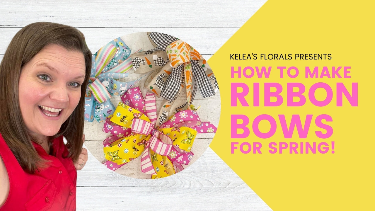 Spring Bow Tutorial - Kelea's Florals