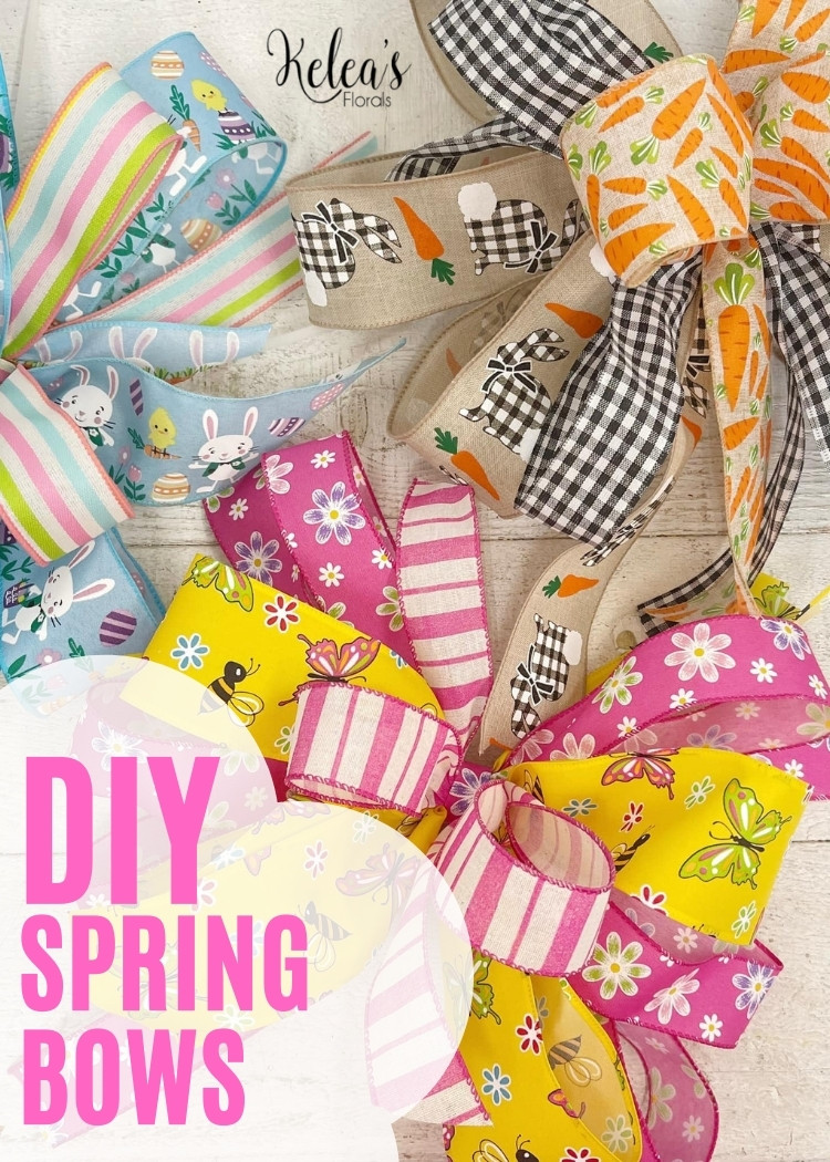 Spring Bow Tutorial - Kelea's Florals