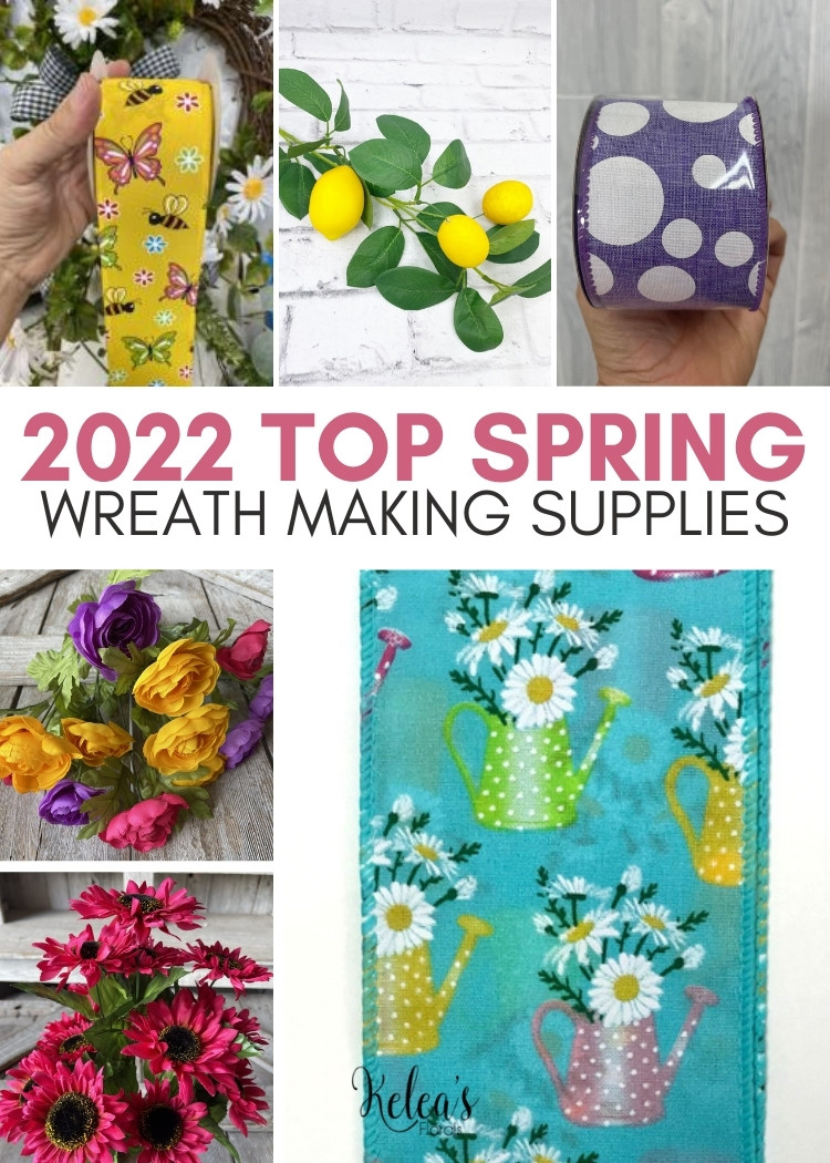 Spring Wreath Making Supplies - Kelea's Florals