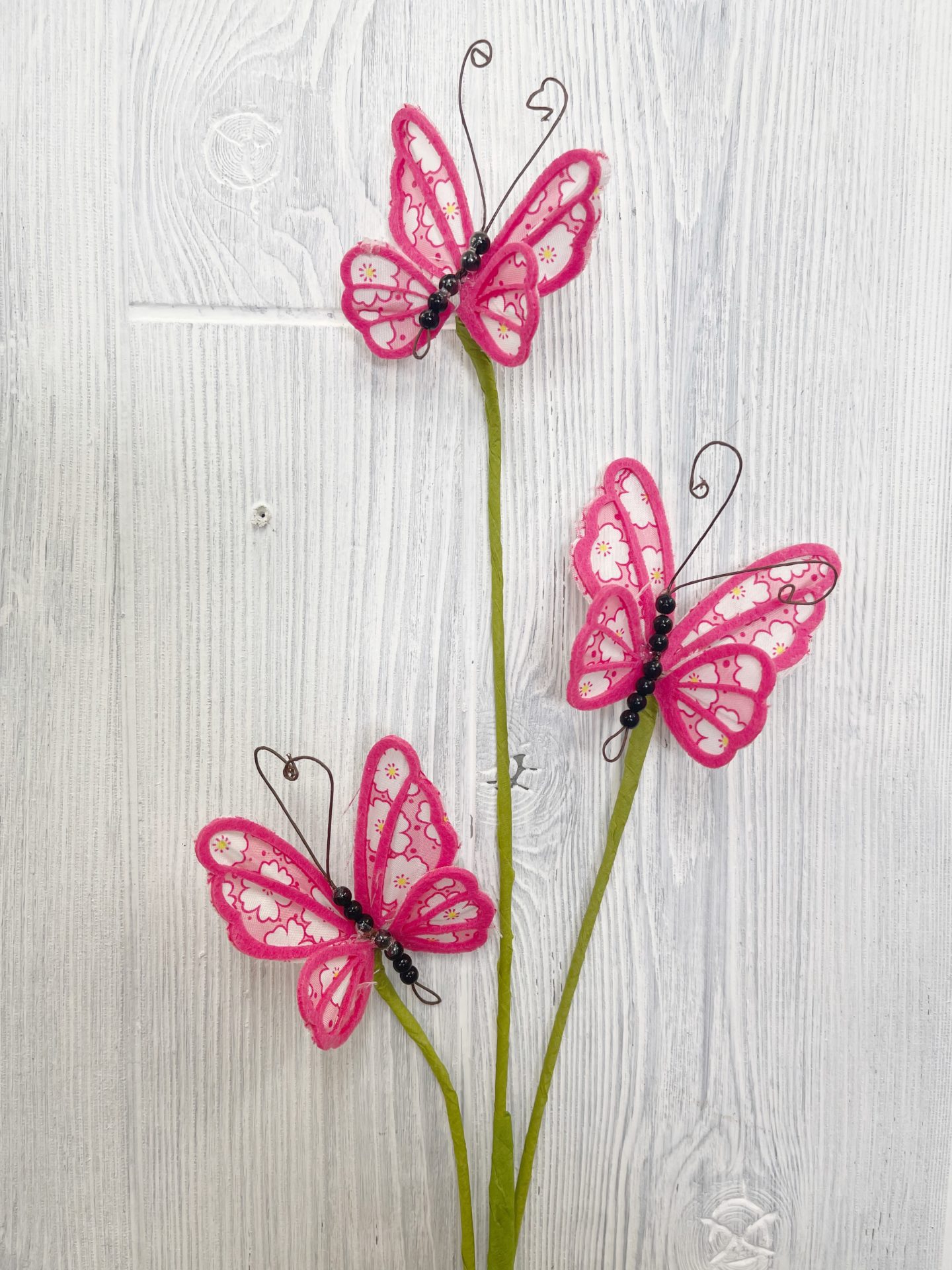 Dark Pink Butterfly Stem - Kelea's Florals