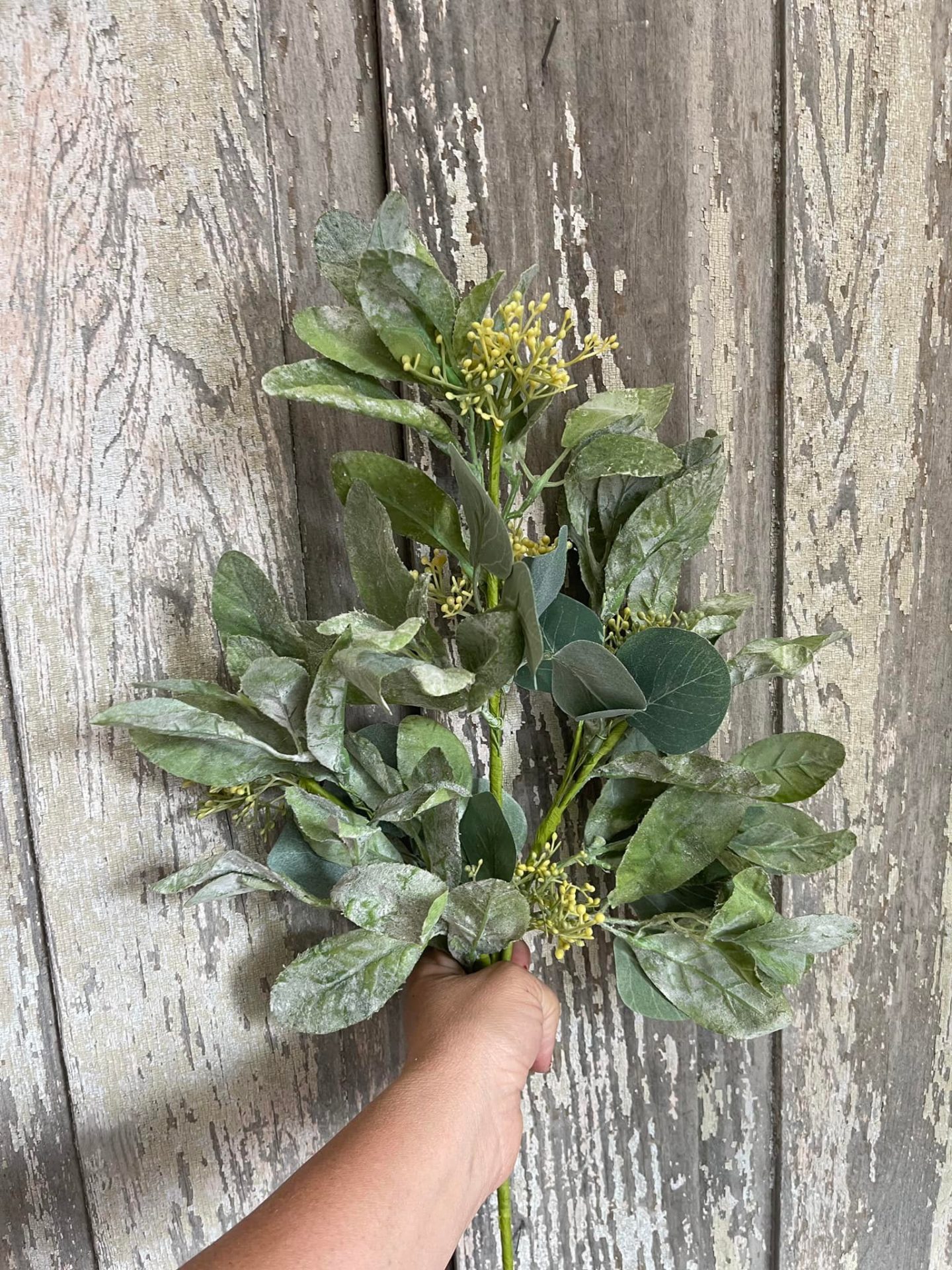 34" Mixed Green Spray - Kelea's Florals