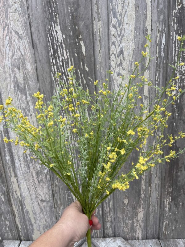 Yellow Filler Bush 22" - Kelea's Florals