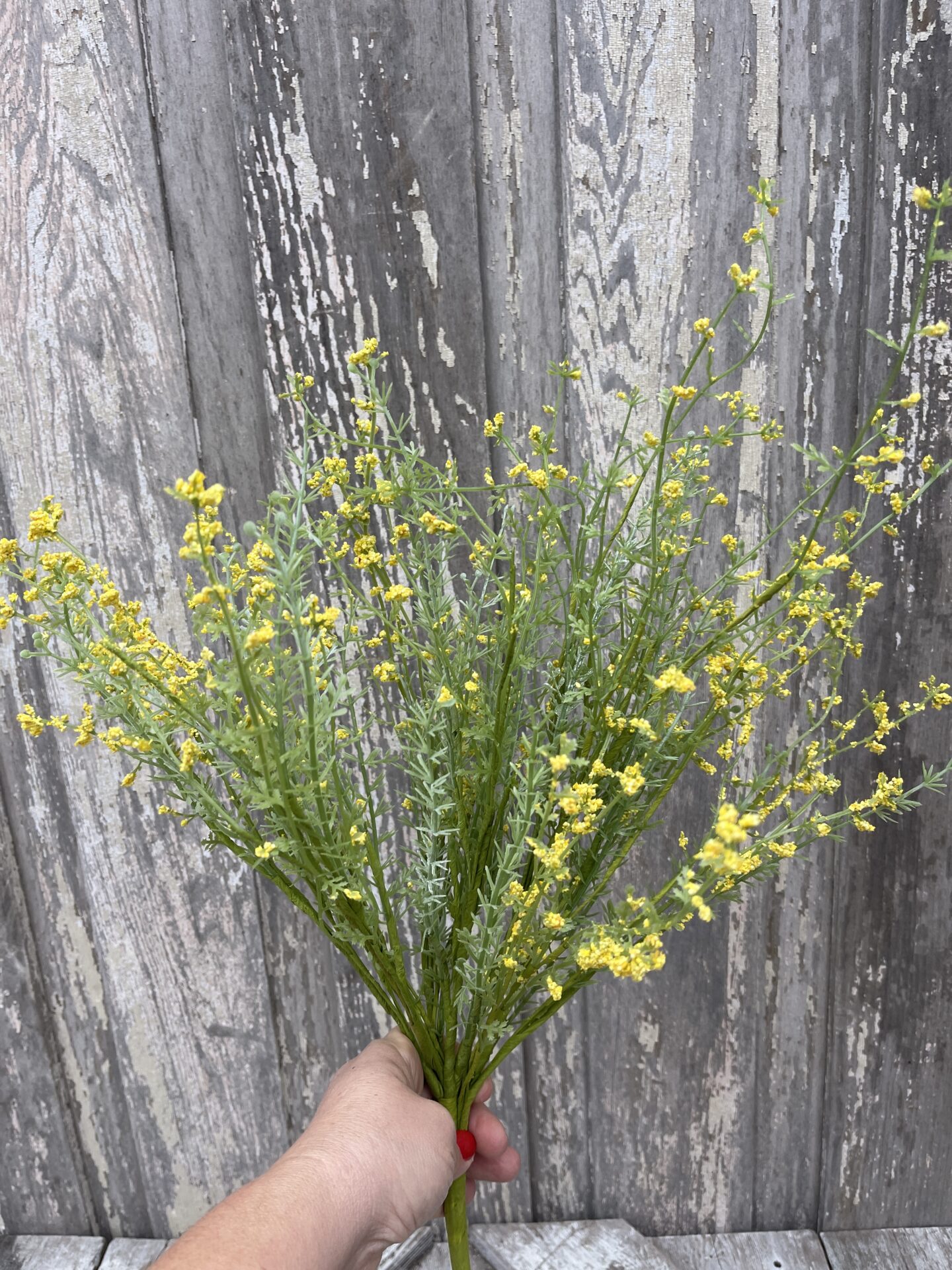 Yellow Filler Bush 22" - Kelea's Florals