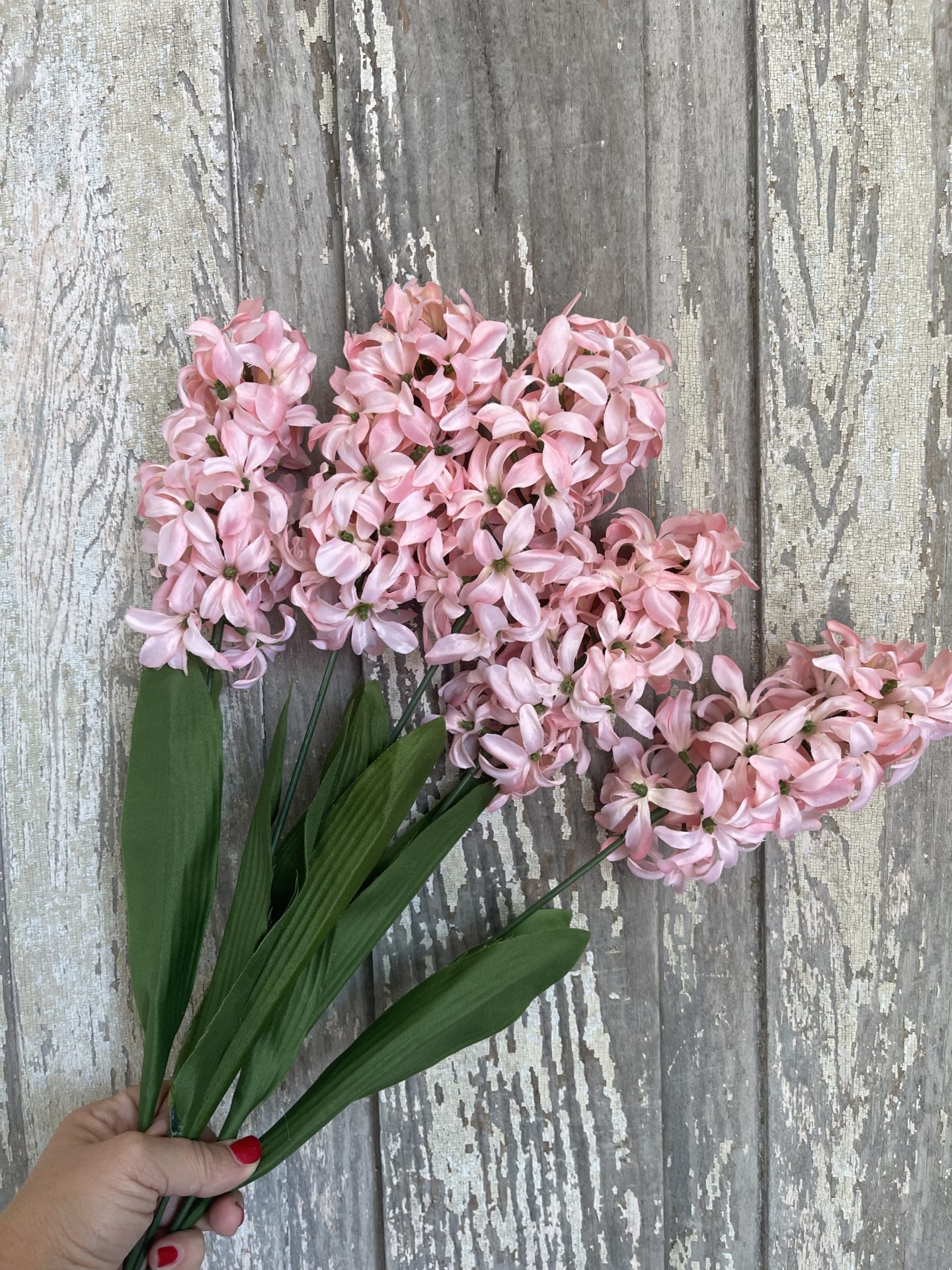 25" Pink Hyacinth Bush - Kelea's Florals