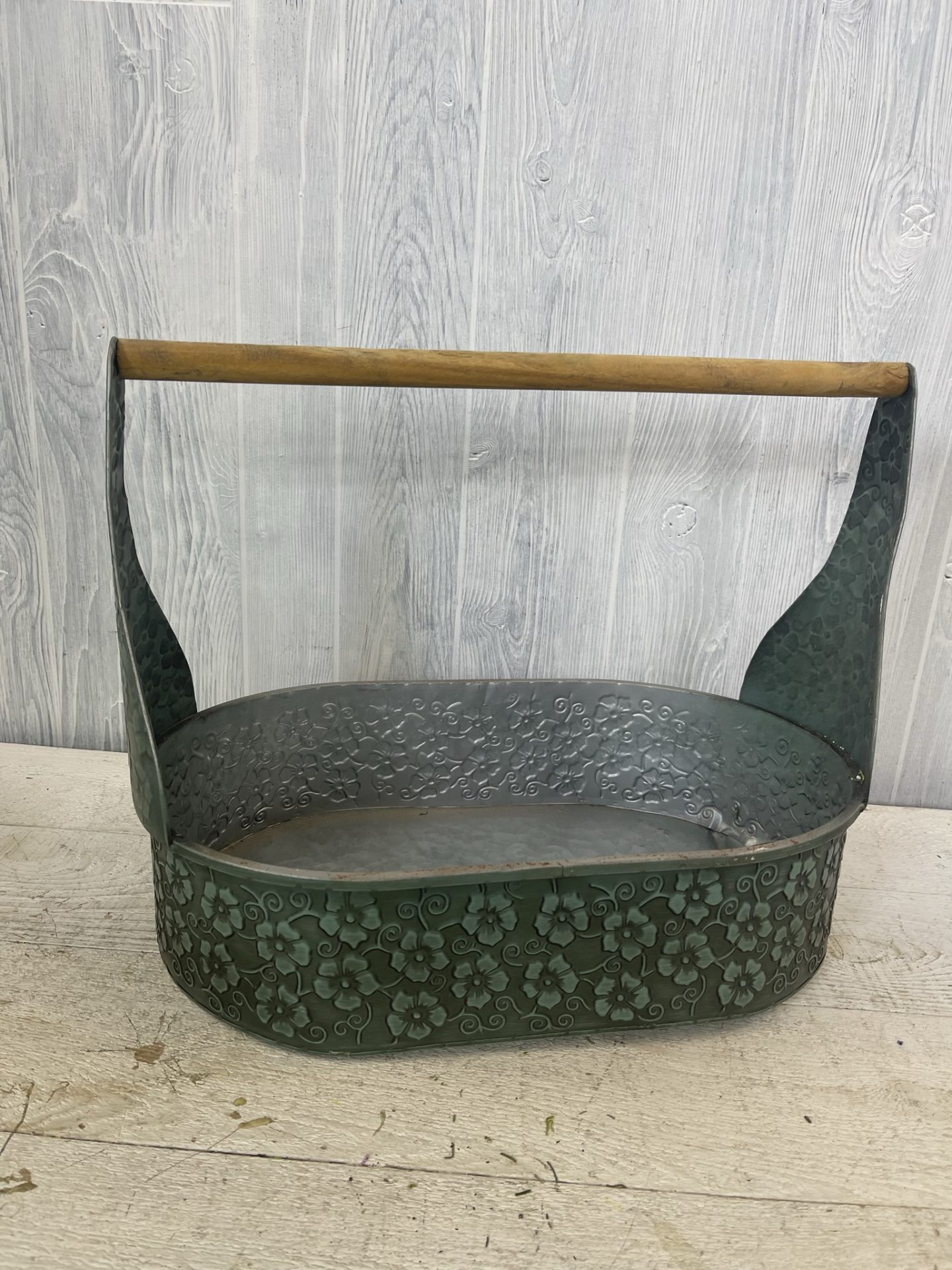Large Tin Container - Kelea's Florals