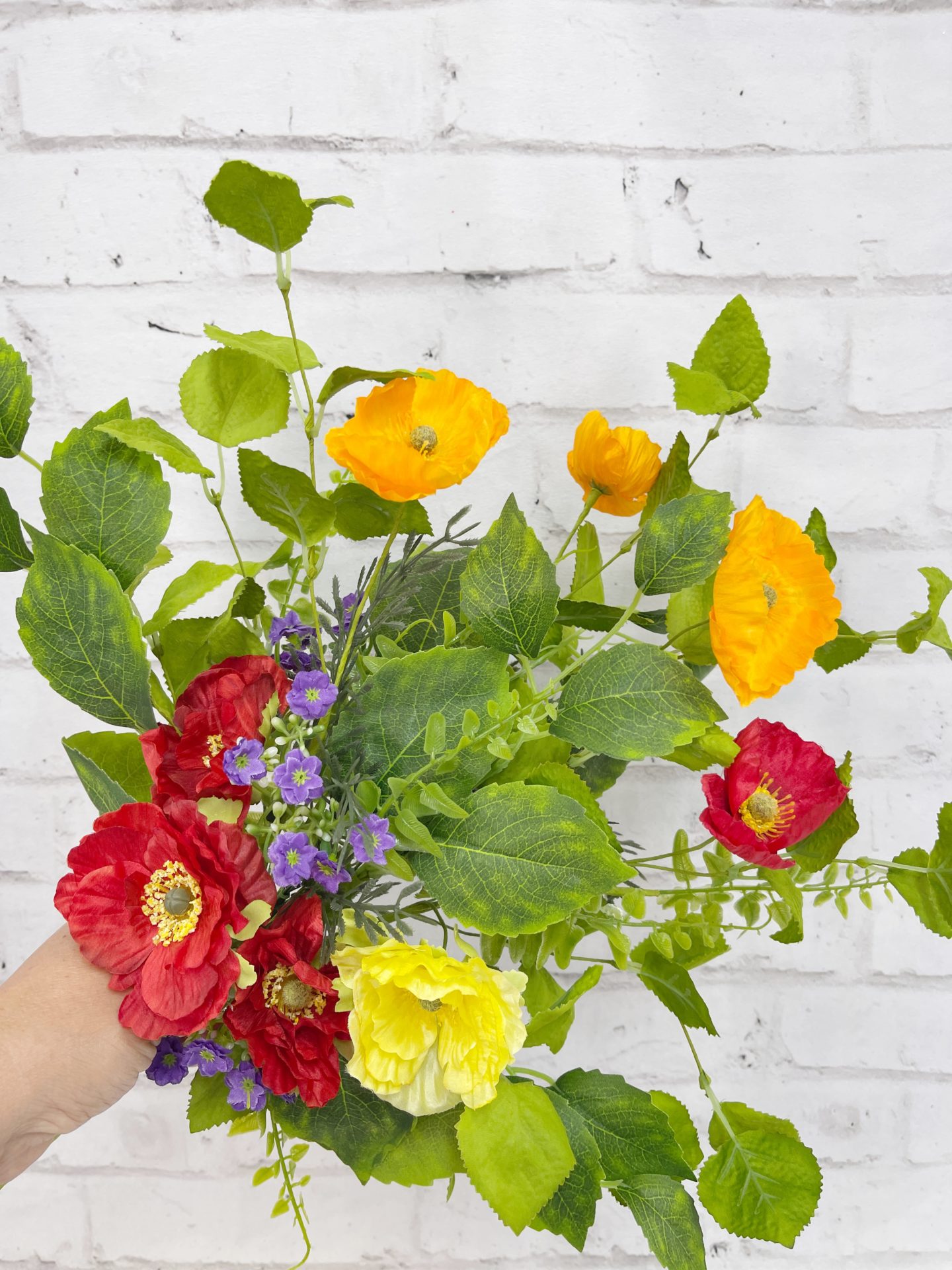 18" Poppy Bush - Kelea's Florals