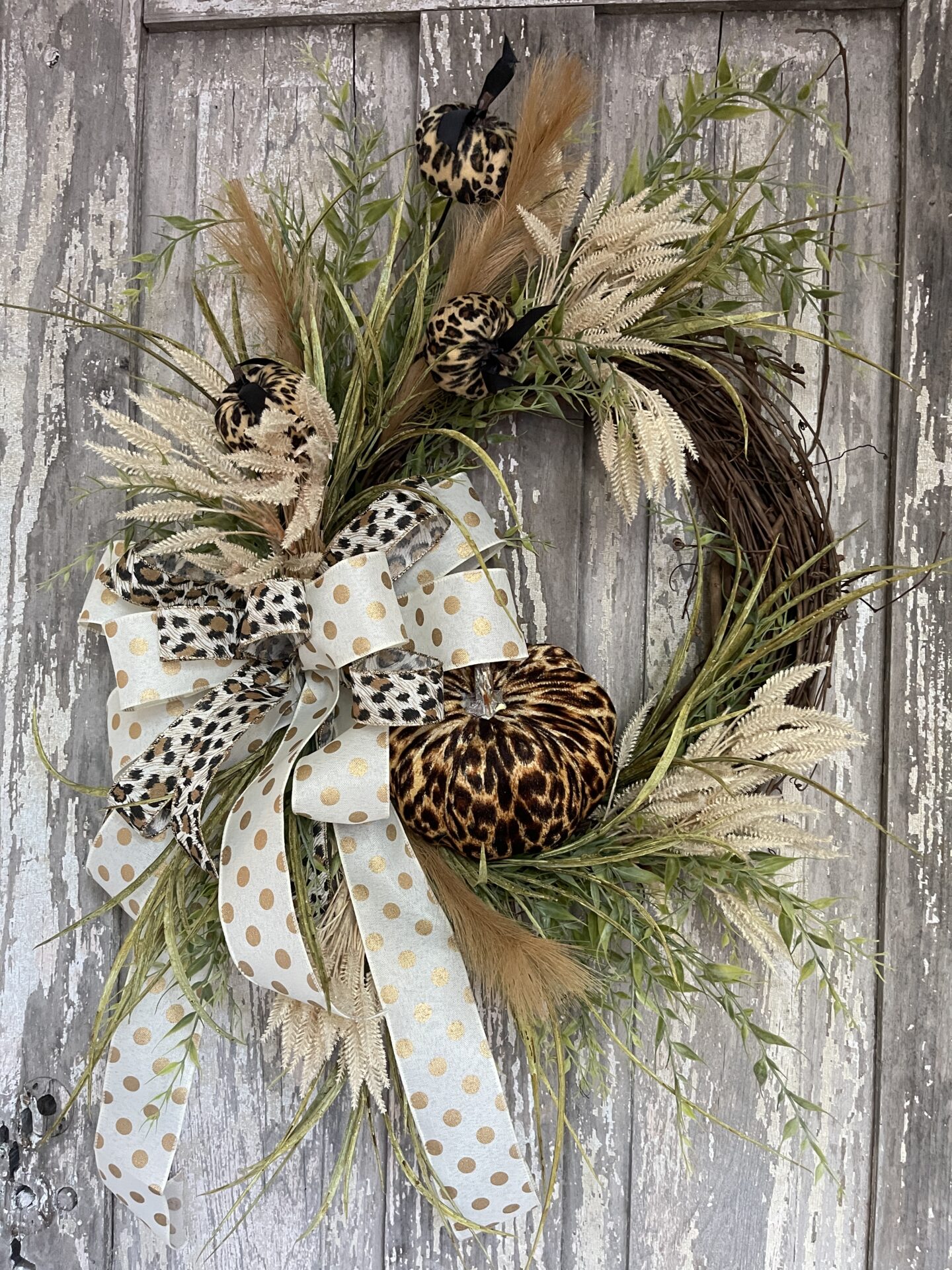 White and Wild Fall Wreath Supply List - Kelea's Florals