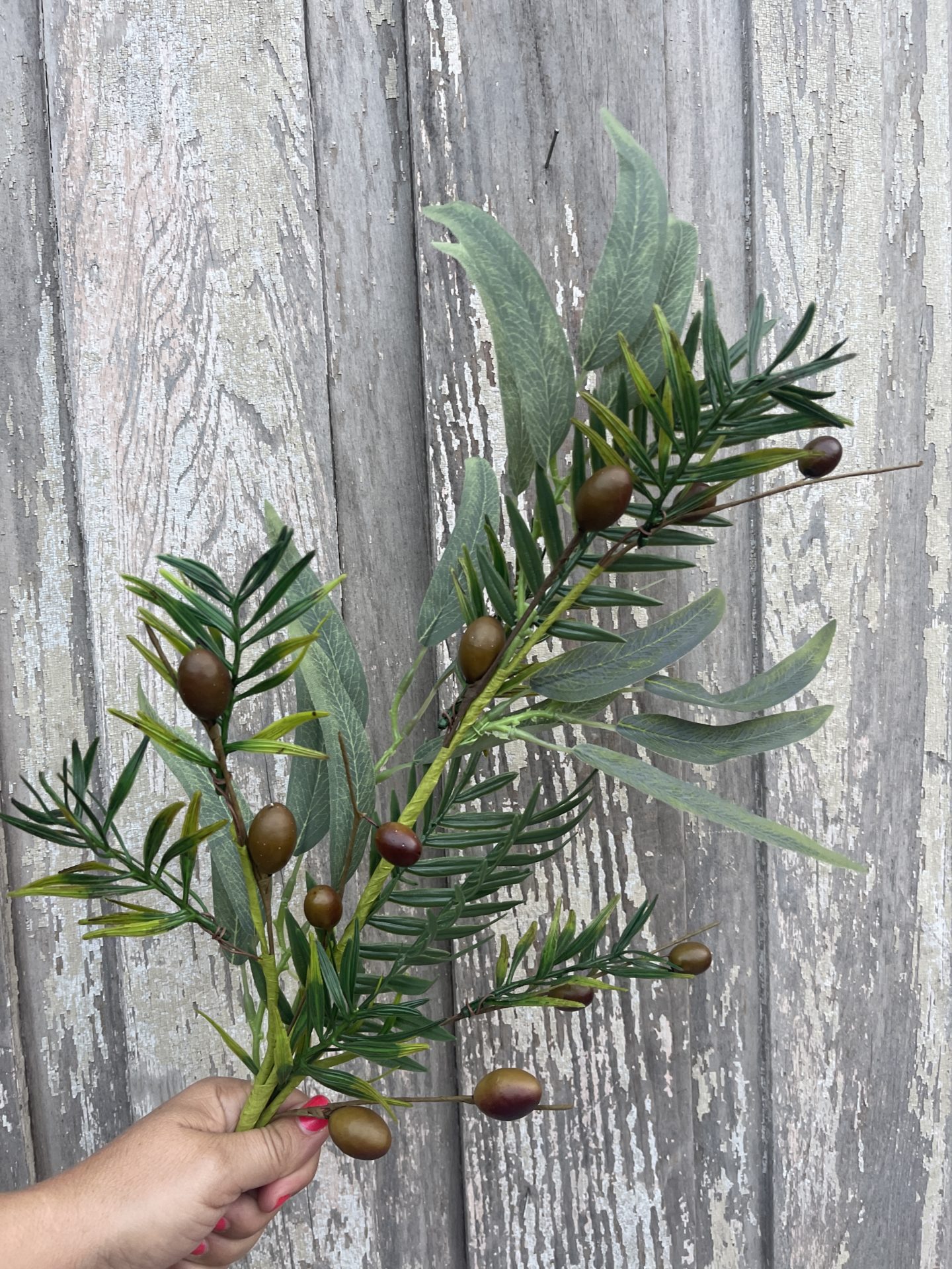 32" Mixed Olive Spray - Kelea's Florals