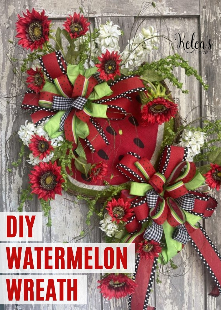 Watermelon Wreath Idea - Kelea's Florals