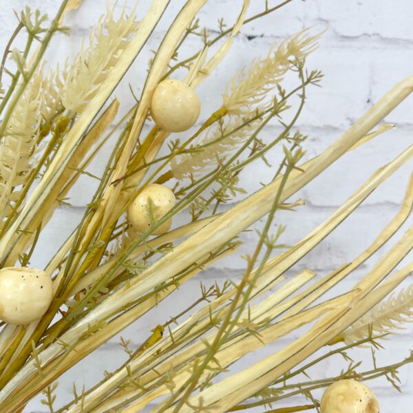 Beige Crab Berry Wheat Filler Bush - Kelea's Florals